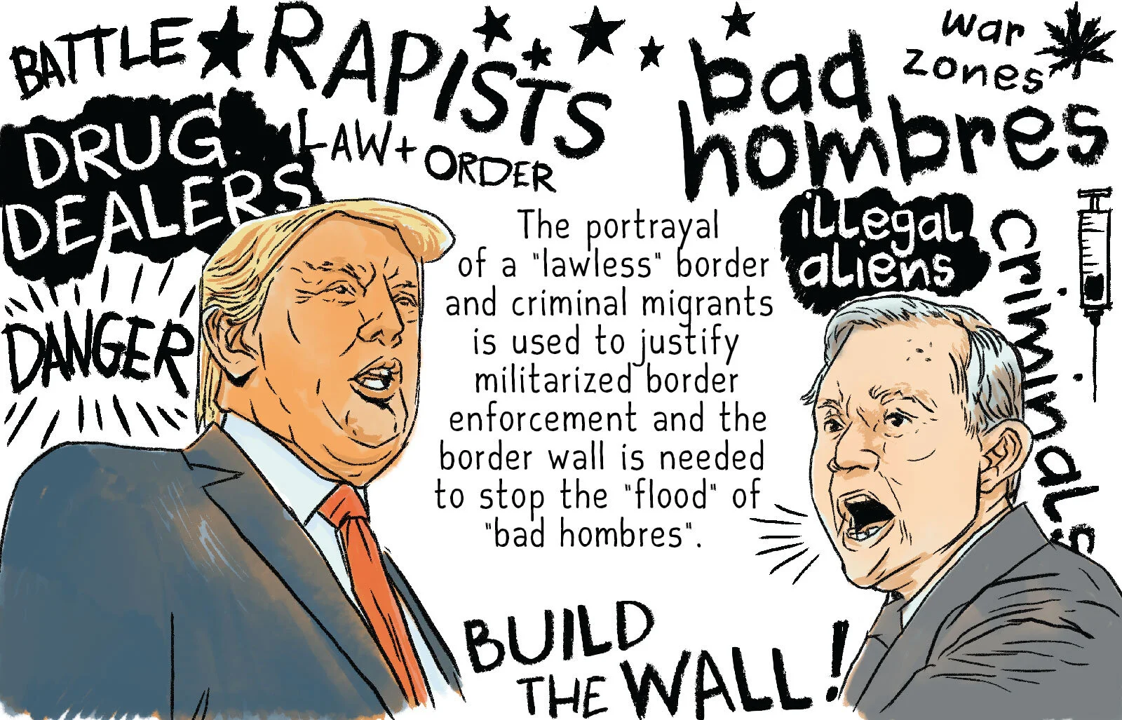 Border Comic — Zeke Peña