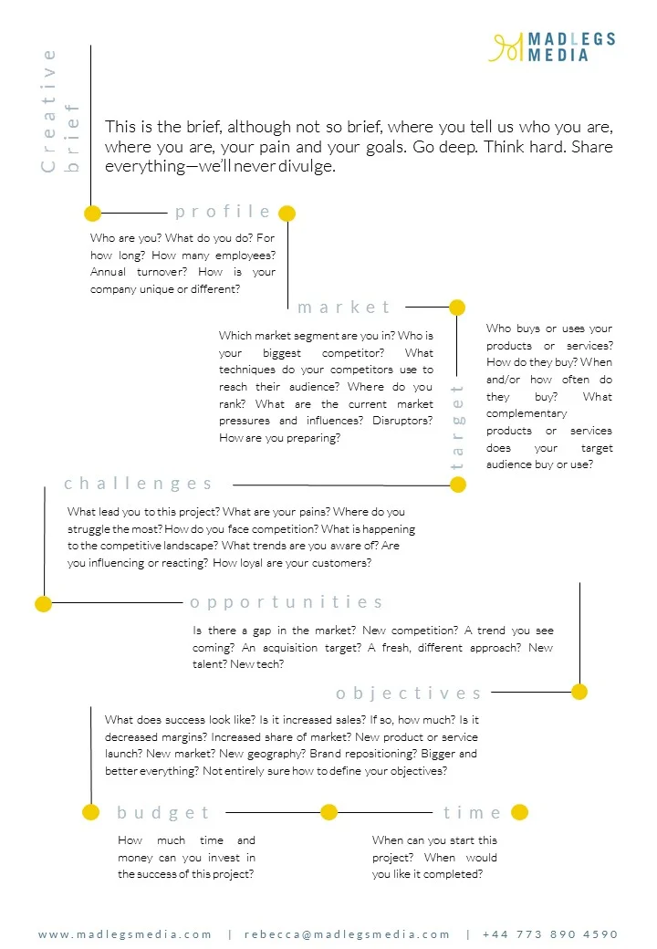 CREATIVE BRIEF