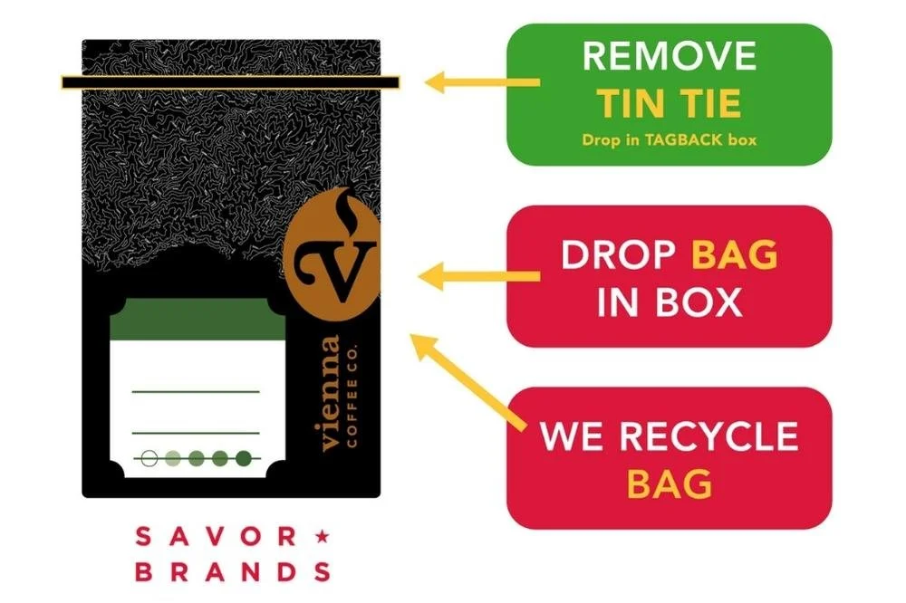 Coffee Bag Recycling Program — Vienna Coffee Company