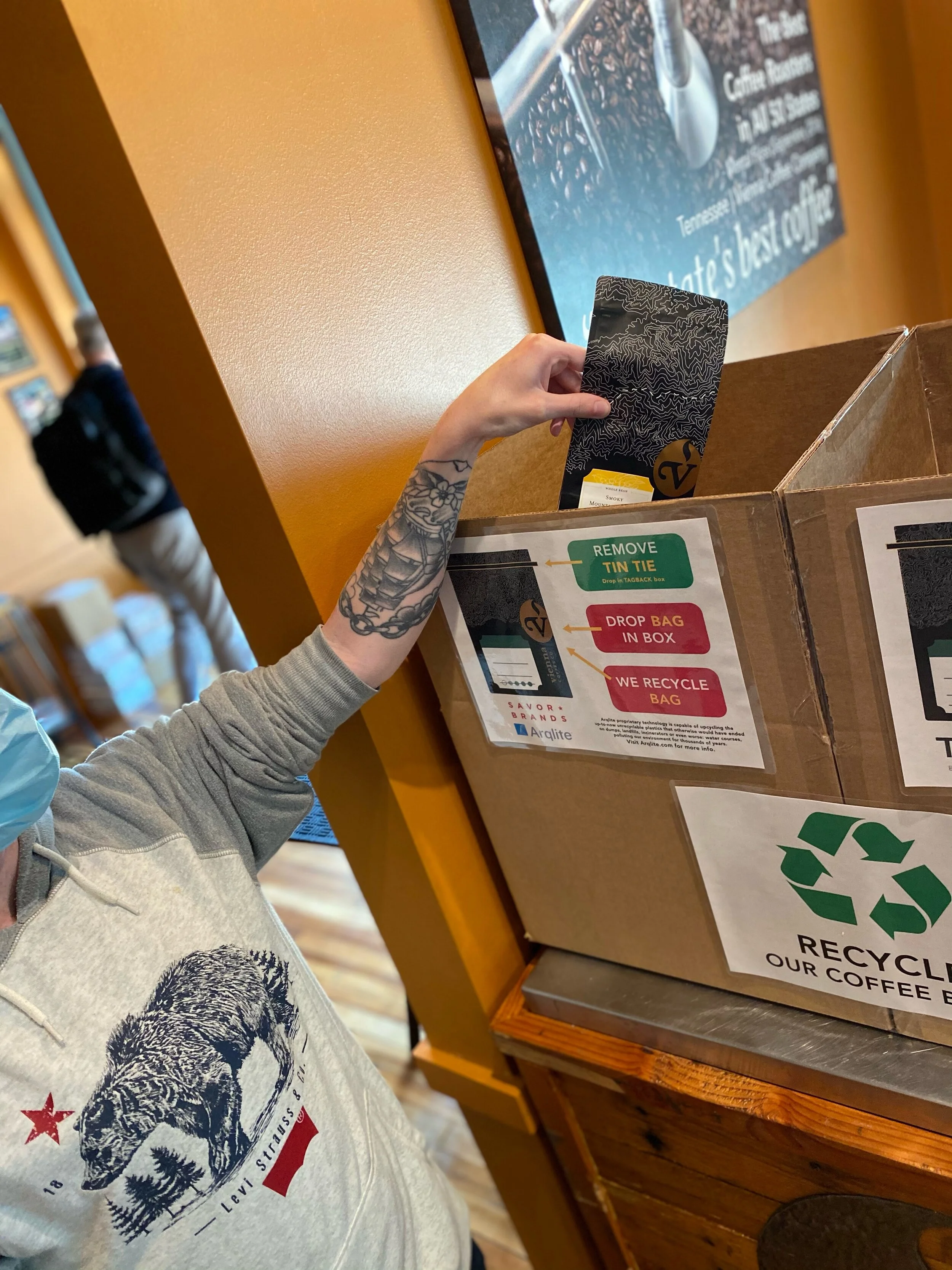Coffee Bag Recycling Program — Vienna Coffee Company