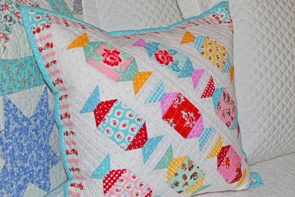 a sugar candies pillow! — grey dogwood studio
