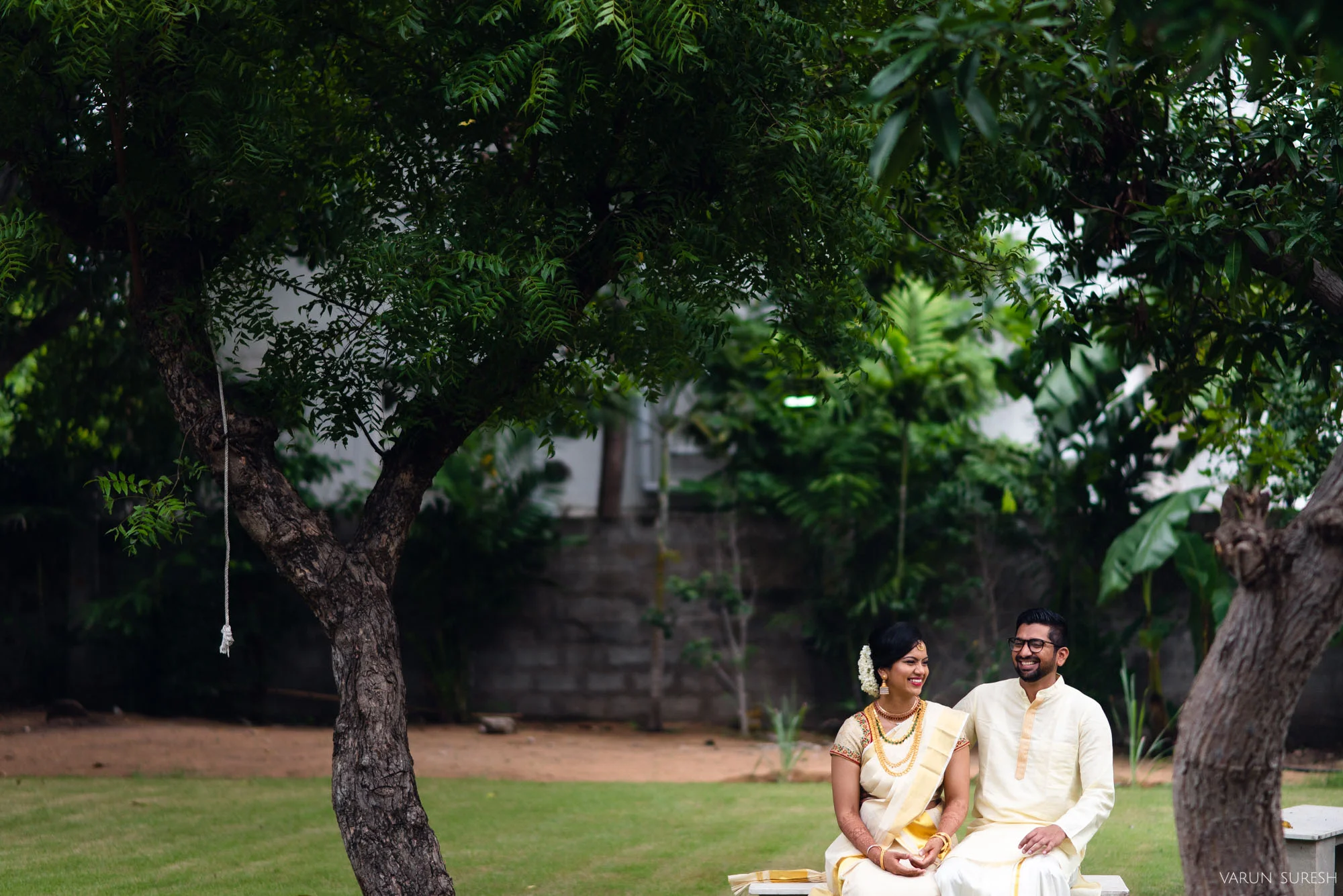 Kirthana and Arjun's Mallu wedding in Dakshin Chitra, Chennai | Wedding ...