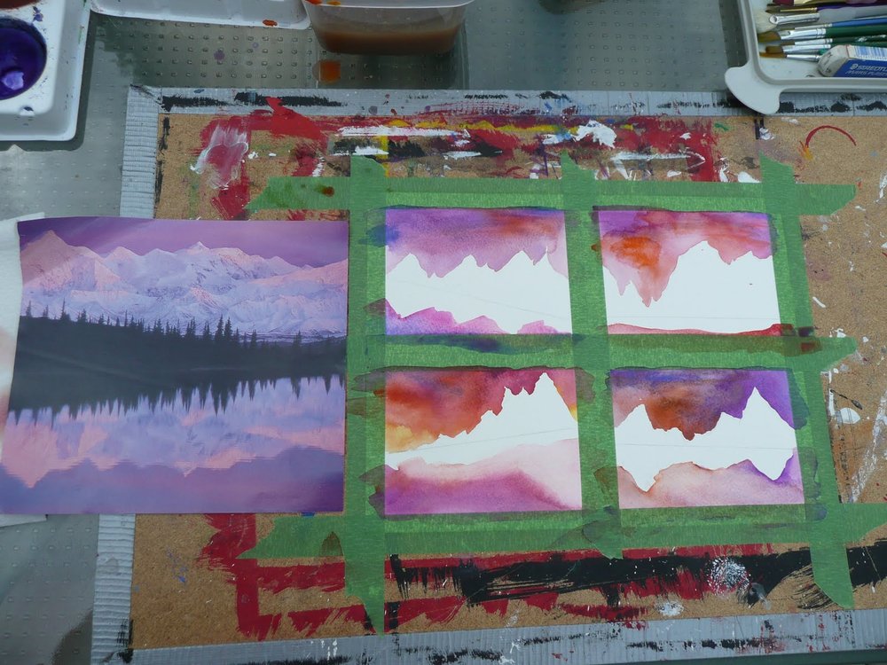 Easy Watercolor Paintings Of Landscapes For Kids