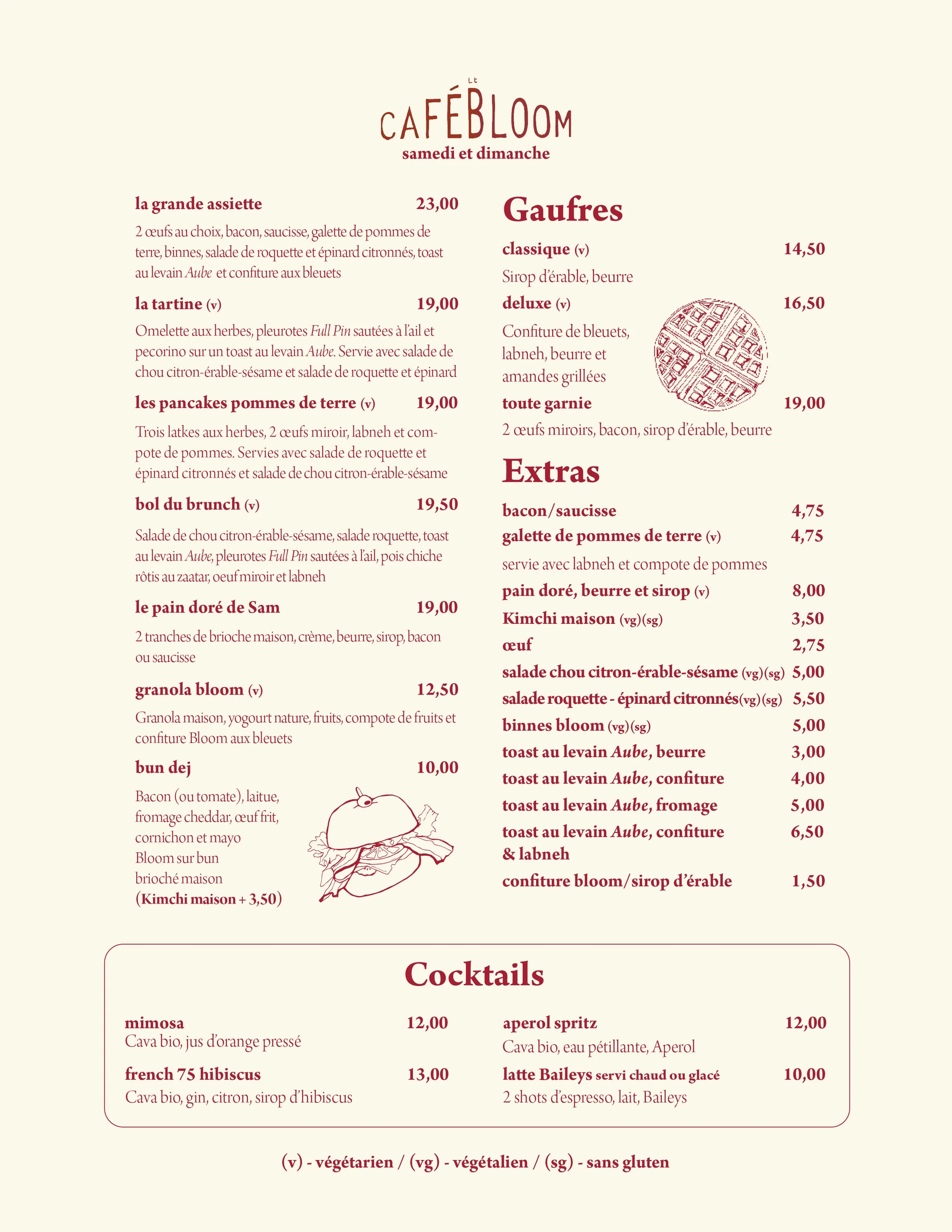 brunch — Cafe Bloom