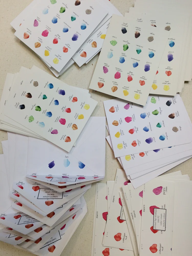 Paper samples are in! — Alyson Johnson Creative