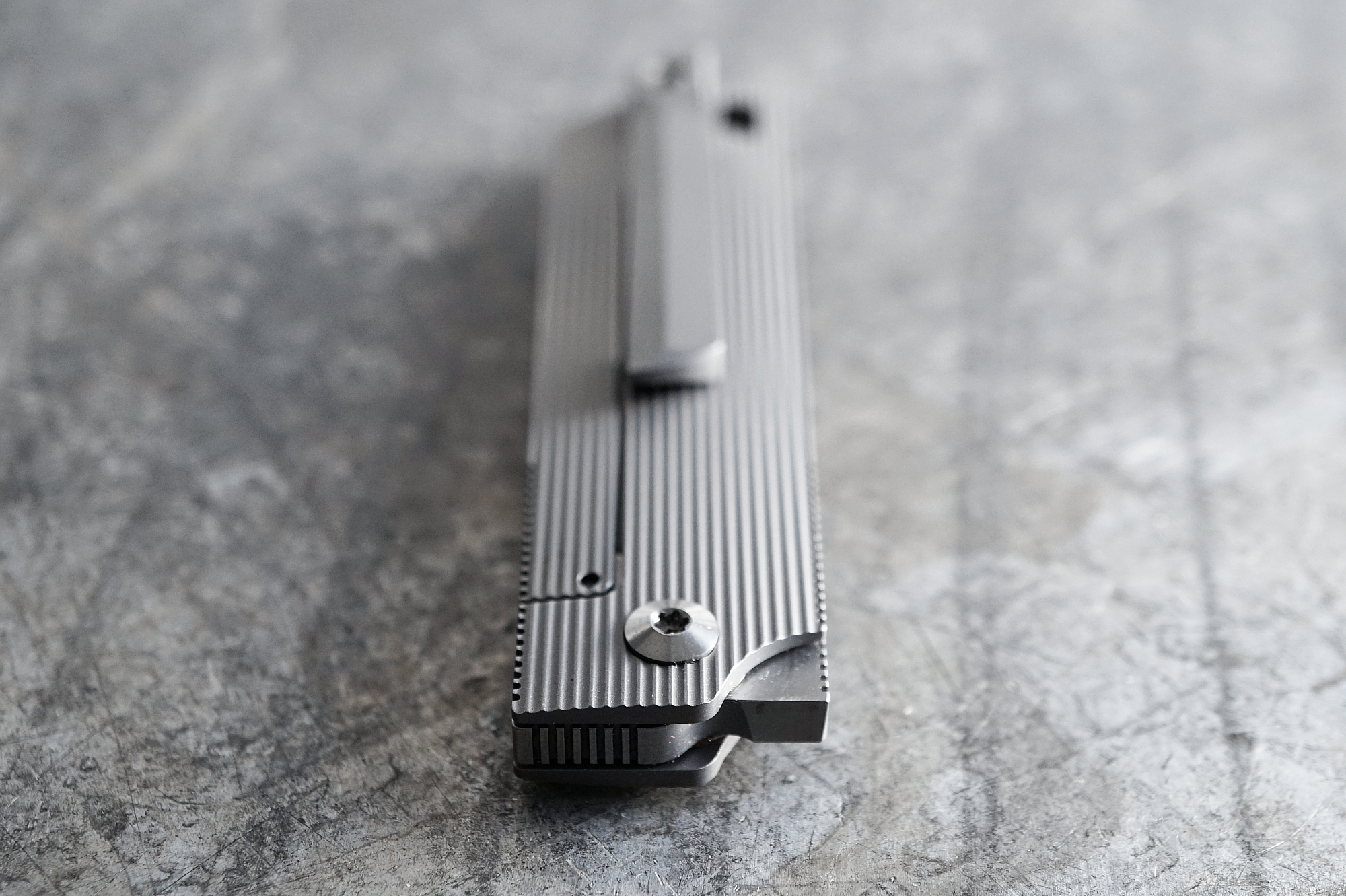 D Caston Design SpaceX Folding Knife — The Clicky Post