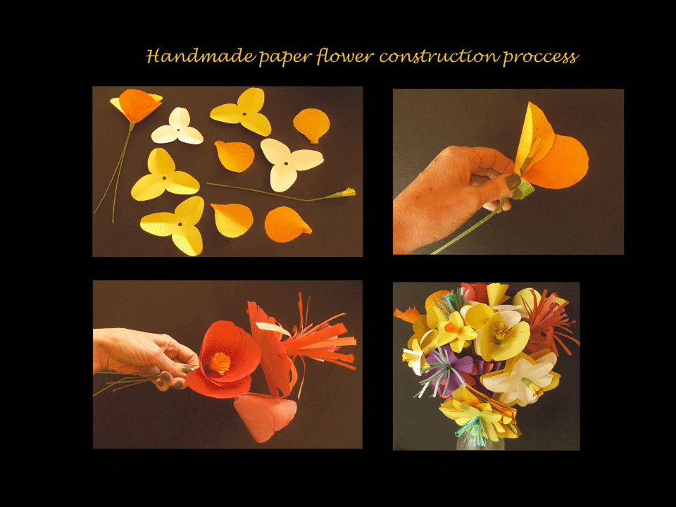 3D paper flowers — JILL DANIELS