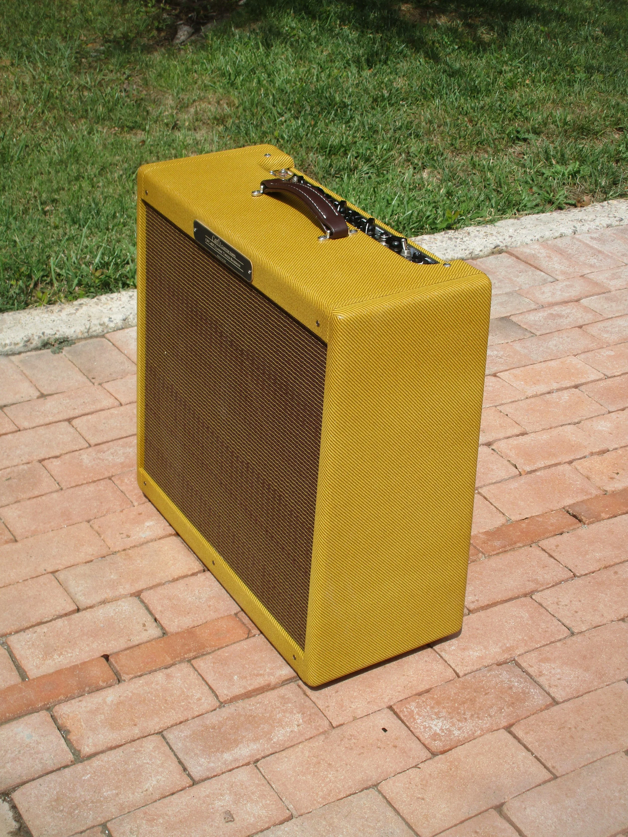 Carl's Custom Amps Classic Tweed Bassman 5F6A Style All Tube Amp — Carl ...