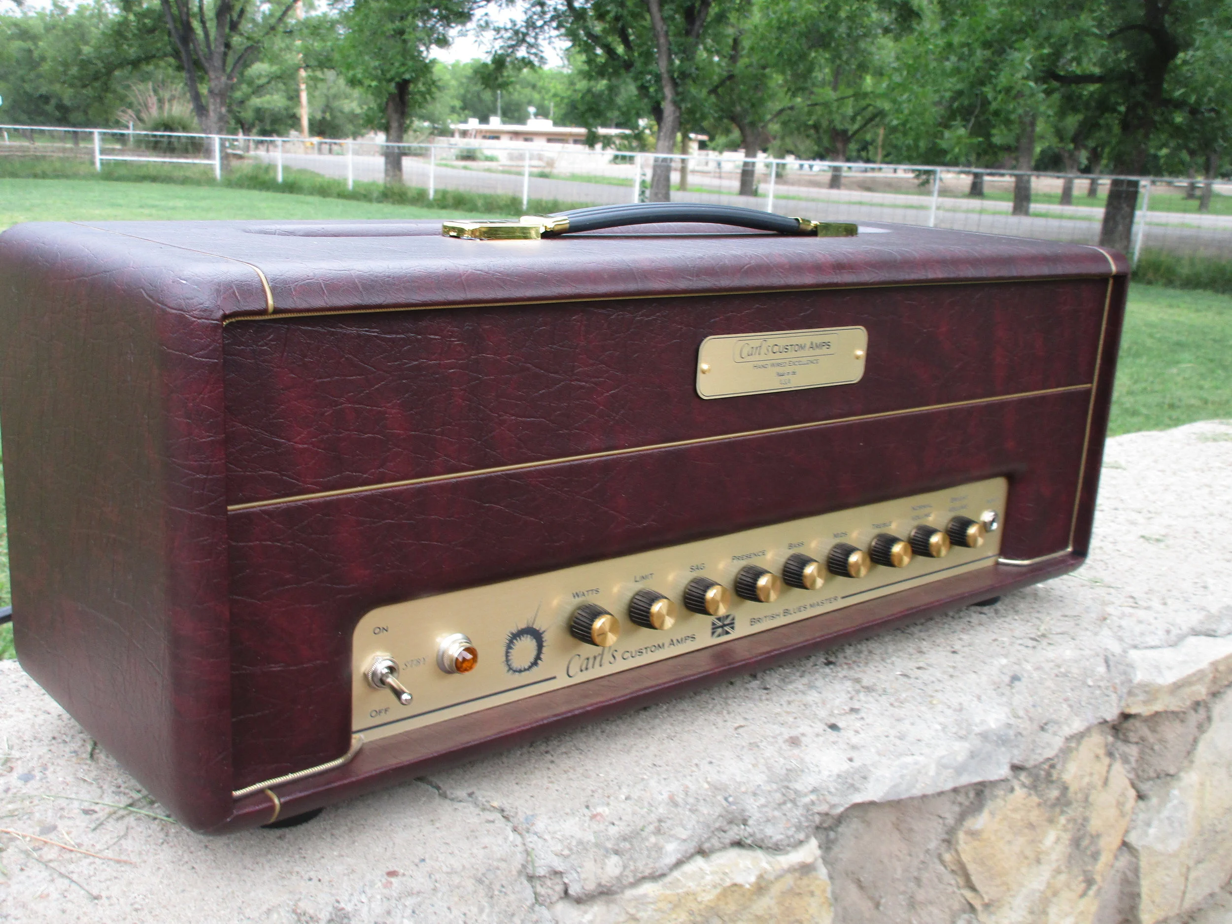 Carl's Custom Amps British Blues Master JTM style amp with London Power ...