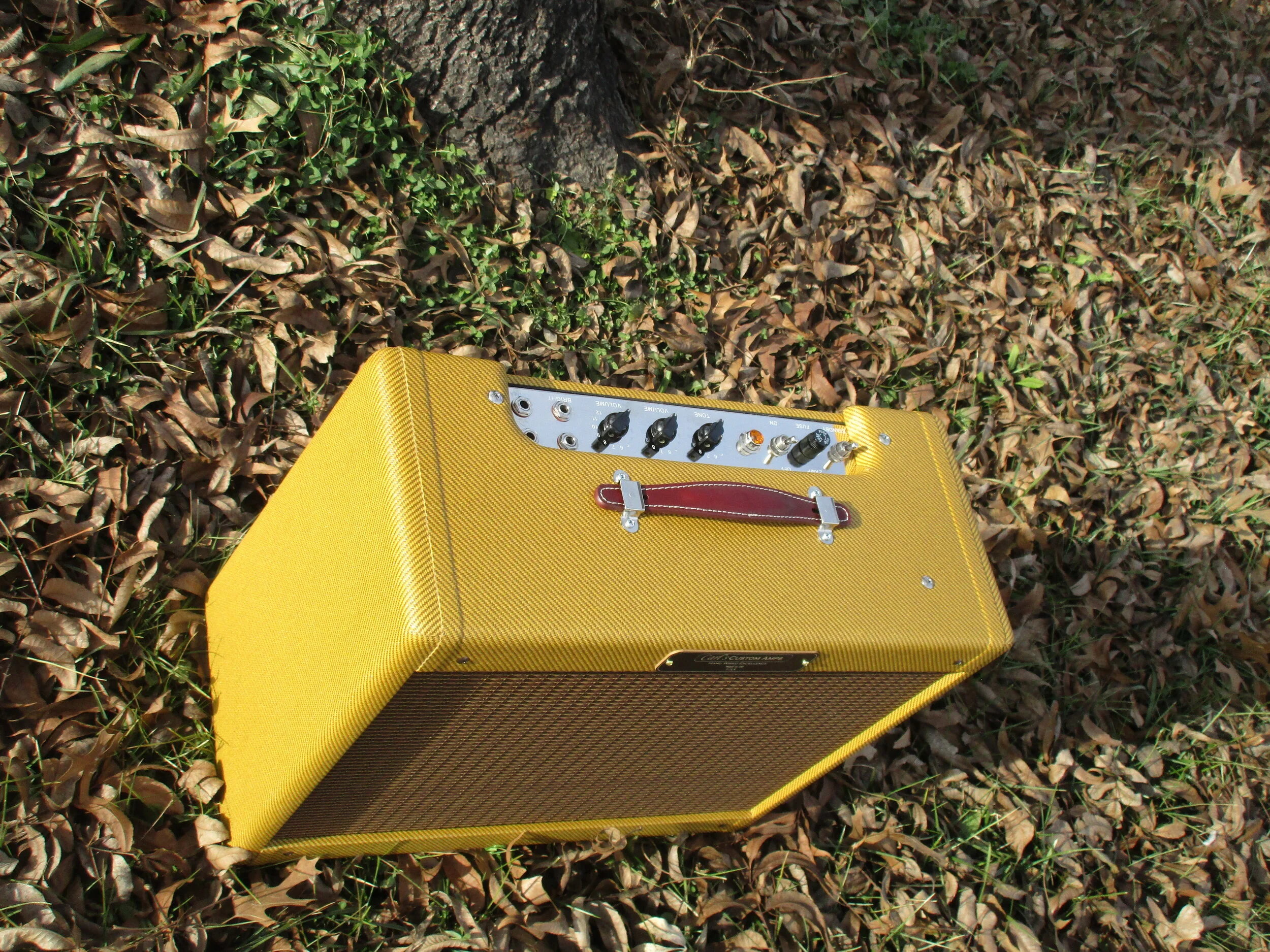 Classic 5E3 Tweed Deluxe CPC-15T — Carl's Custom Amps