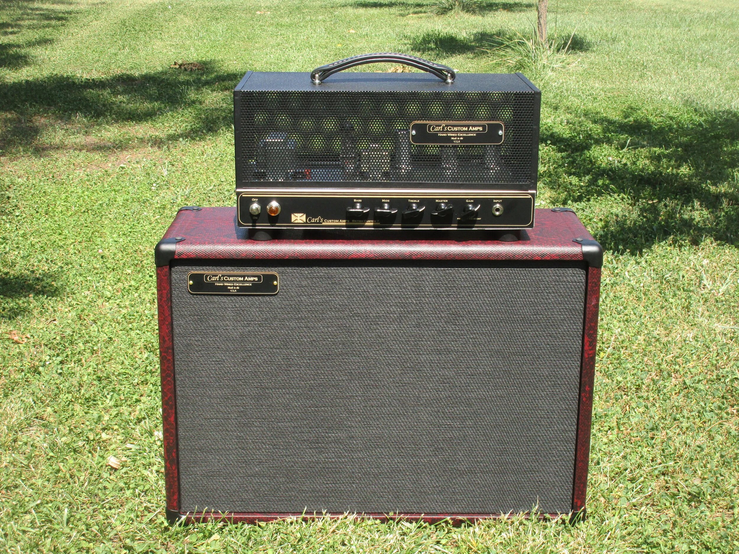 Carl's Custom Amps British Custom 7 and Custom 12 — Carl's Custom Amps