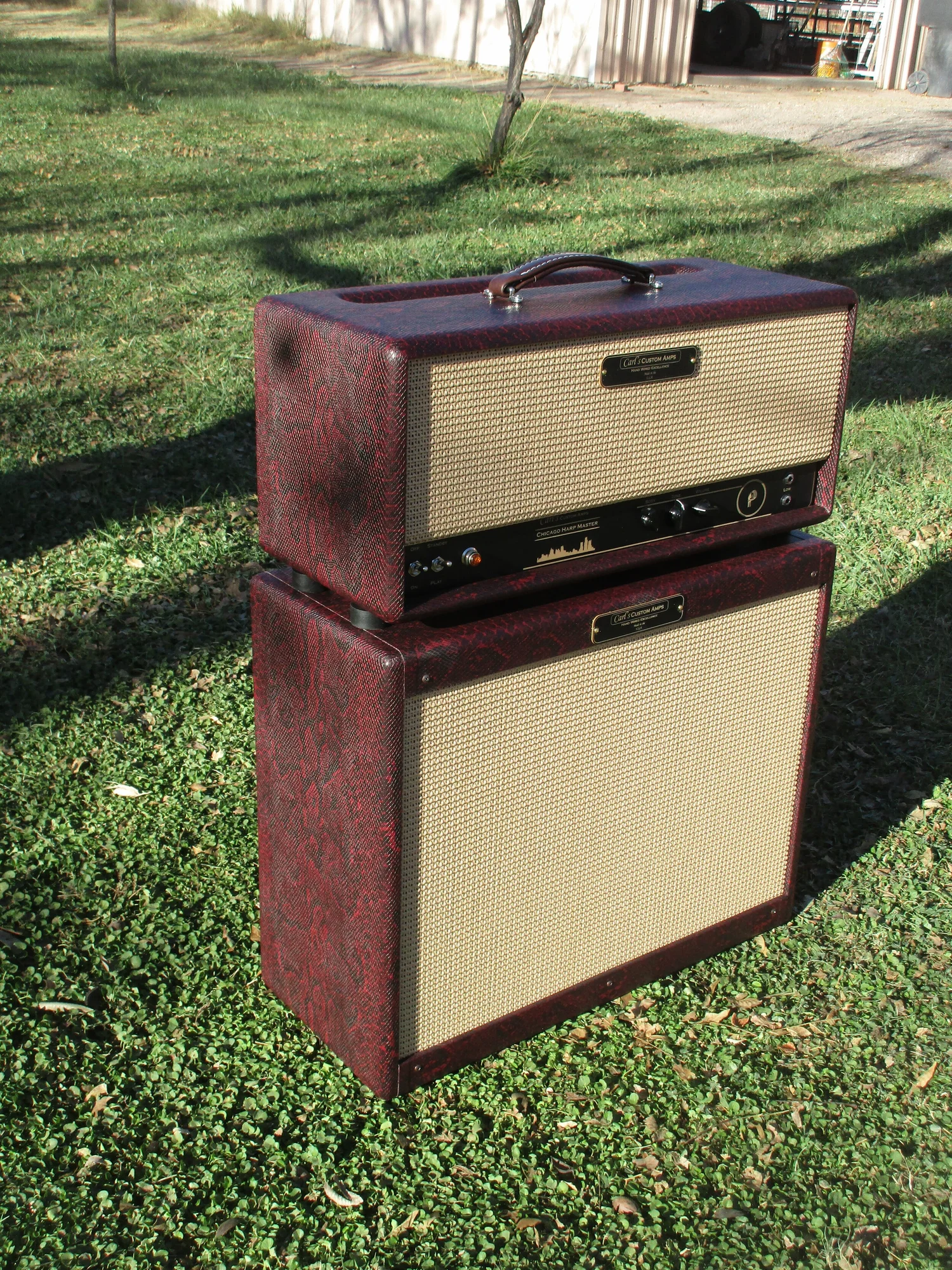 All tube hand wired Harmonica Amplifiers with fat warm vintage tone ...