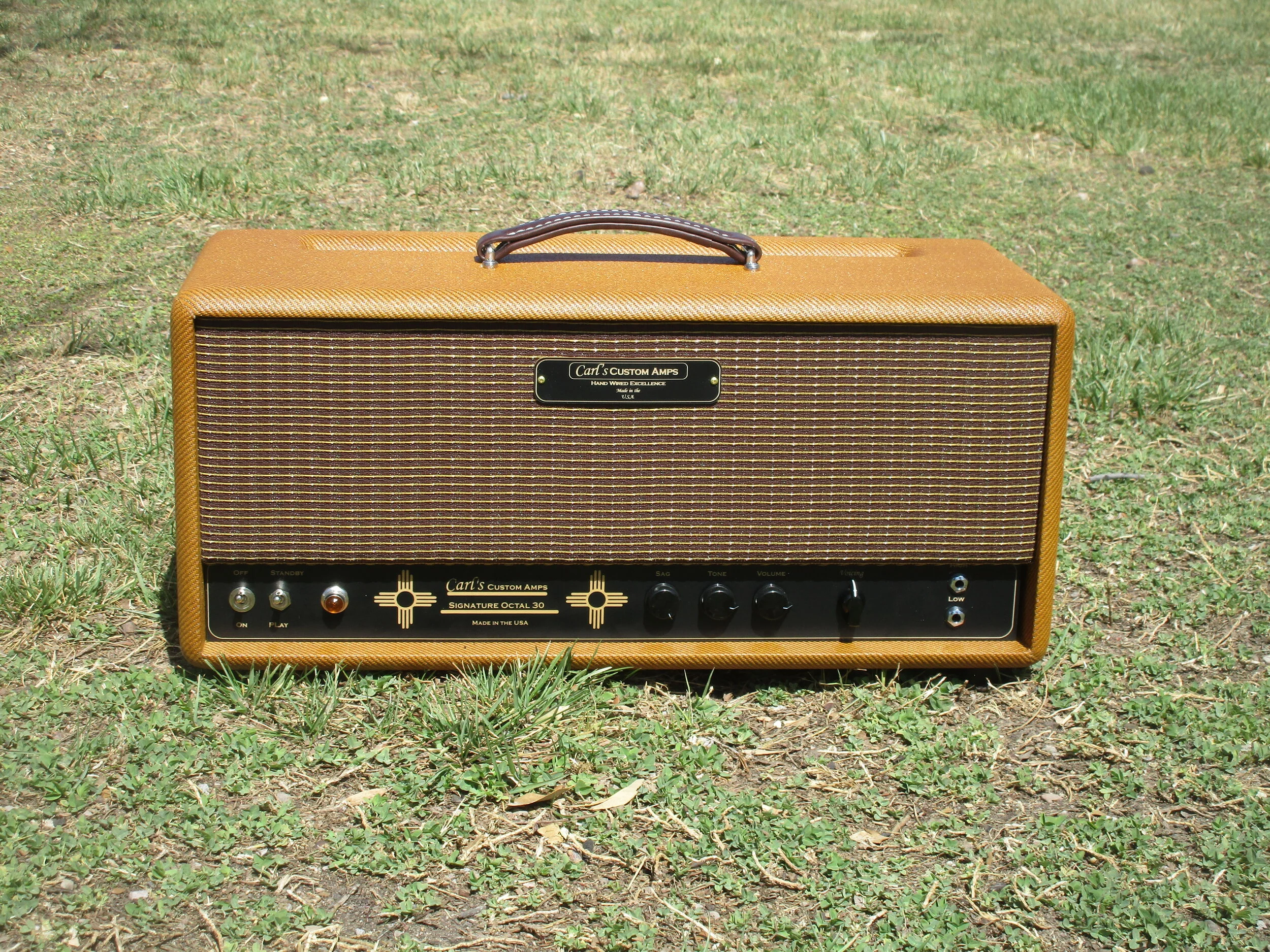 Octal Signature Tweed Amp — Carl's Custom Amps