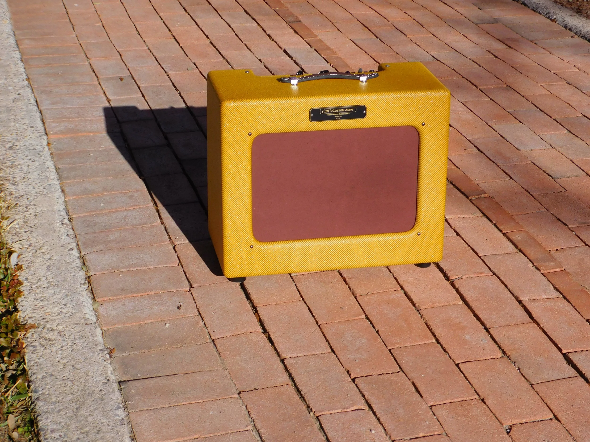 Octal Princeton 5/10W Tweed Amp — Carl's Custom Amps