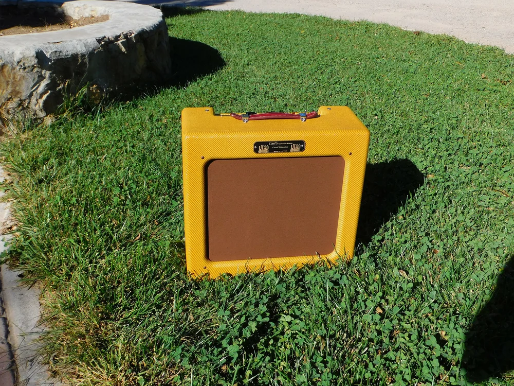 Octal Princeton 5/10W Tweed Amp — Carl's Custom Amps
