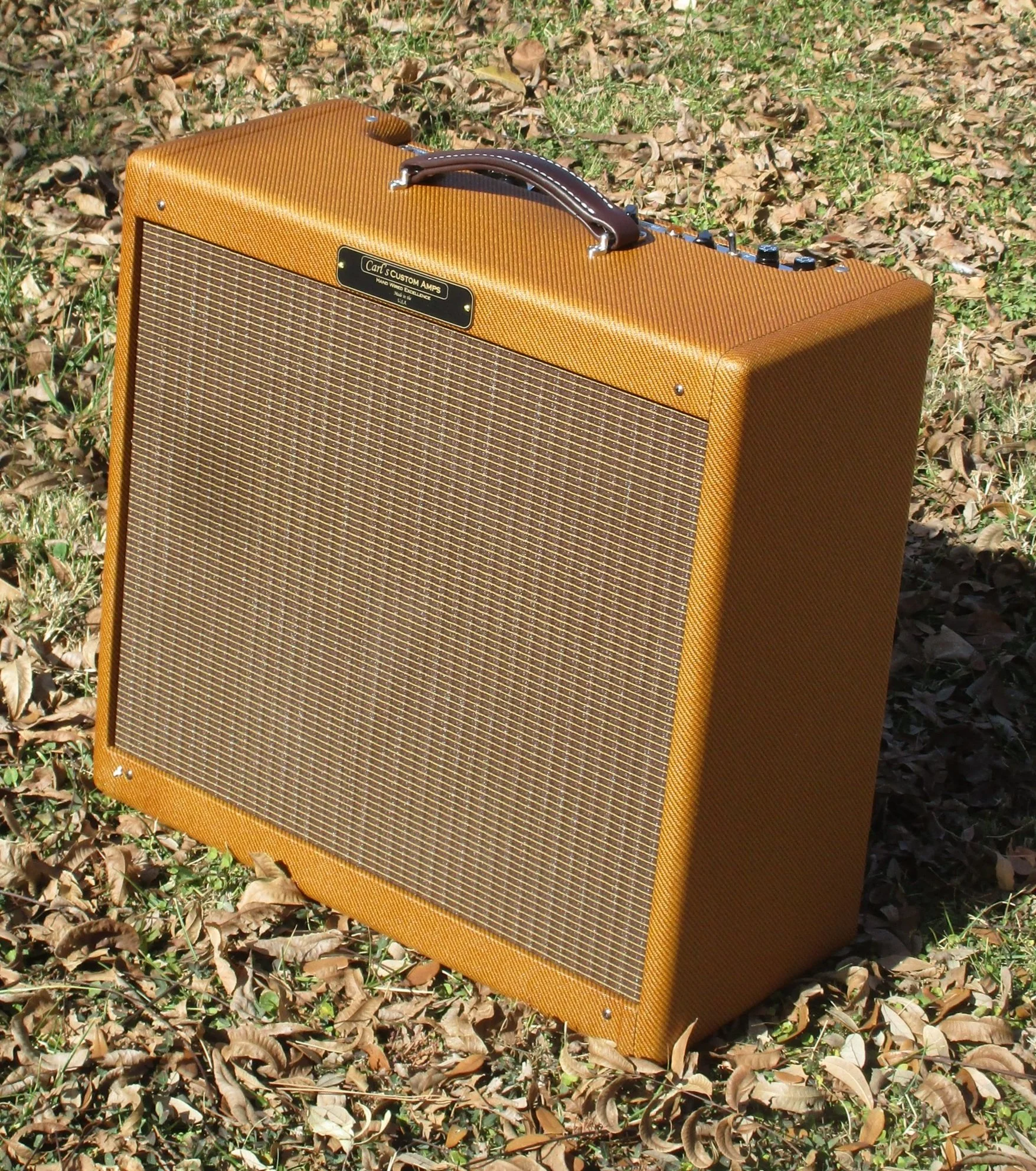 Tweed Bandmaster, Tweed Super, and Tweed Pro Style Tweed Guitar Amps ...
