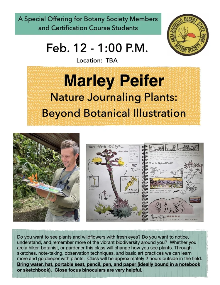 Anza Borrego Desert State Park® Botany Society