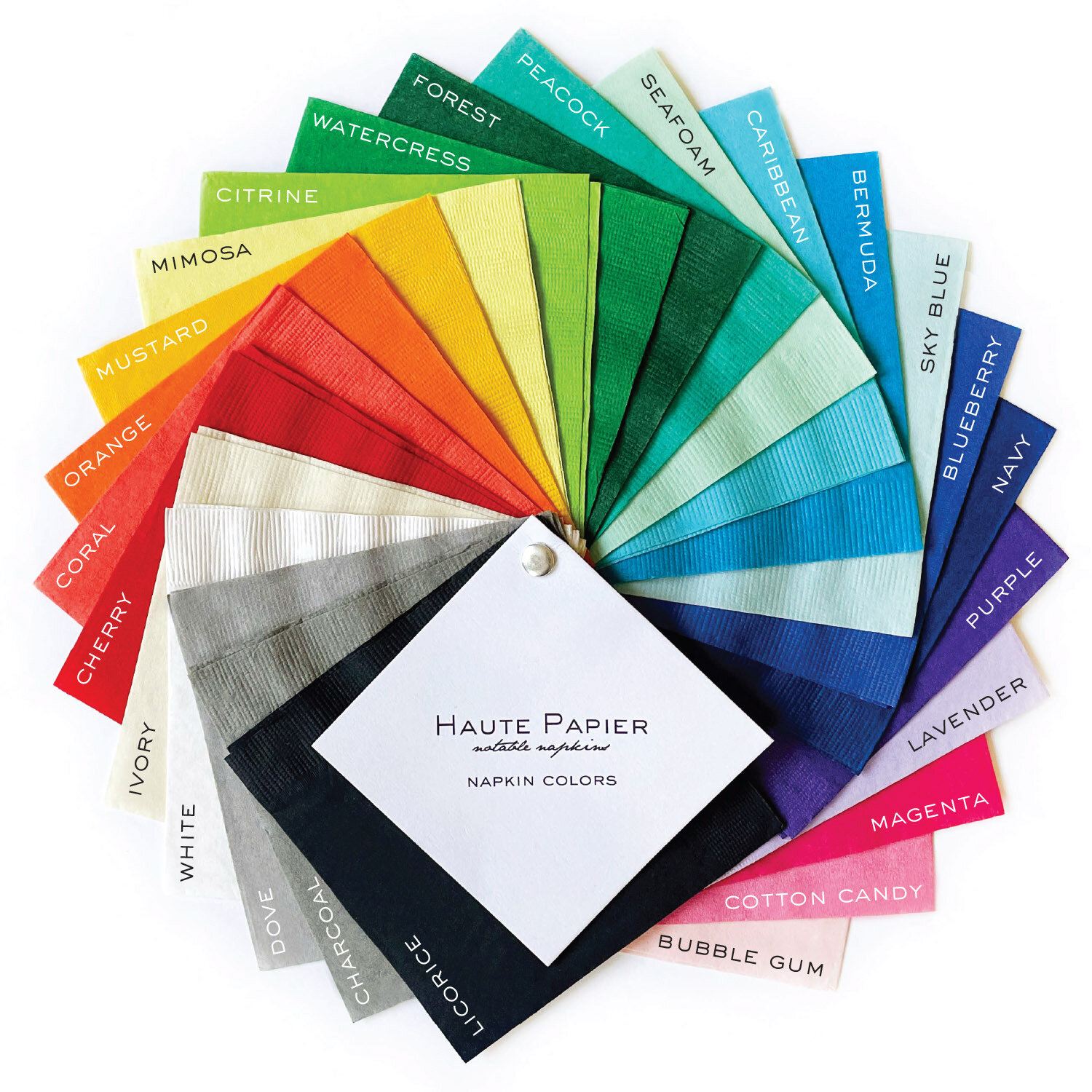 Personalized Notable Napkin - NN25 — Haute Papier