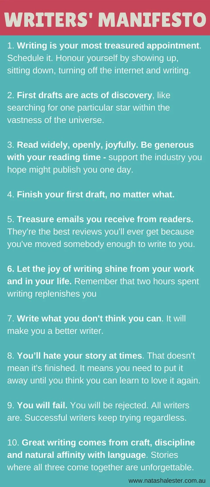 7.31.14 - On A Great Writing Top Ten