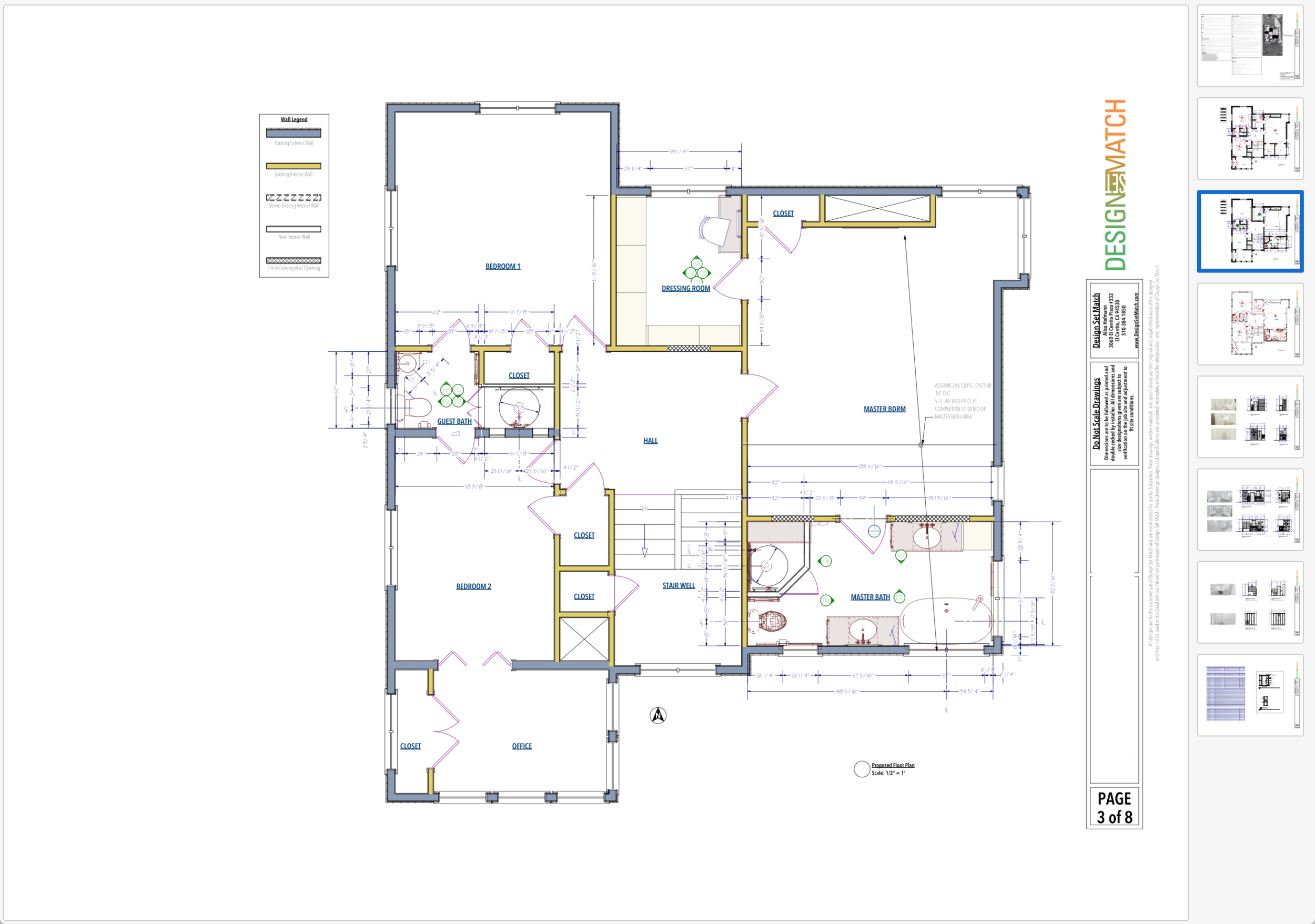 Pre-Construction — Design Set Match