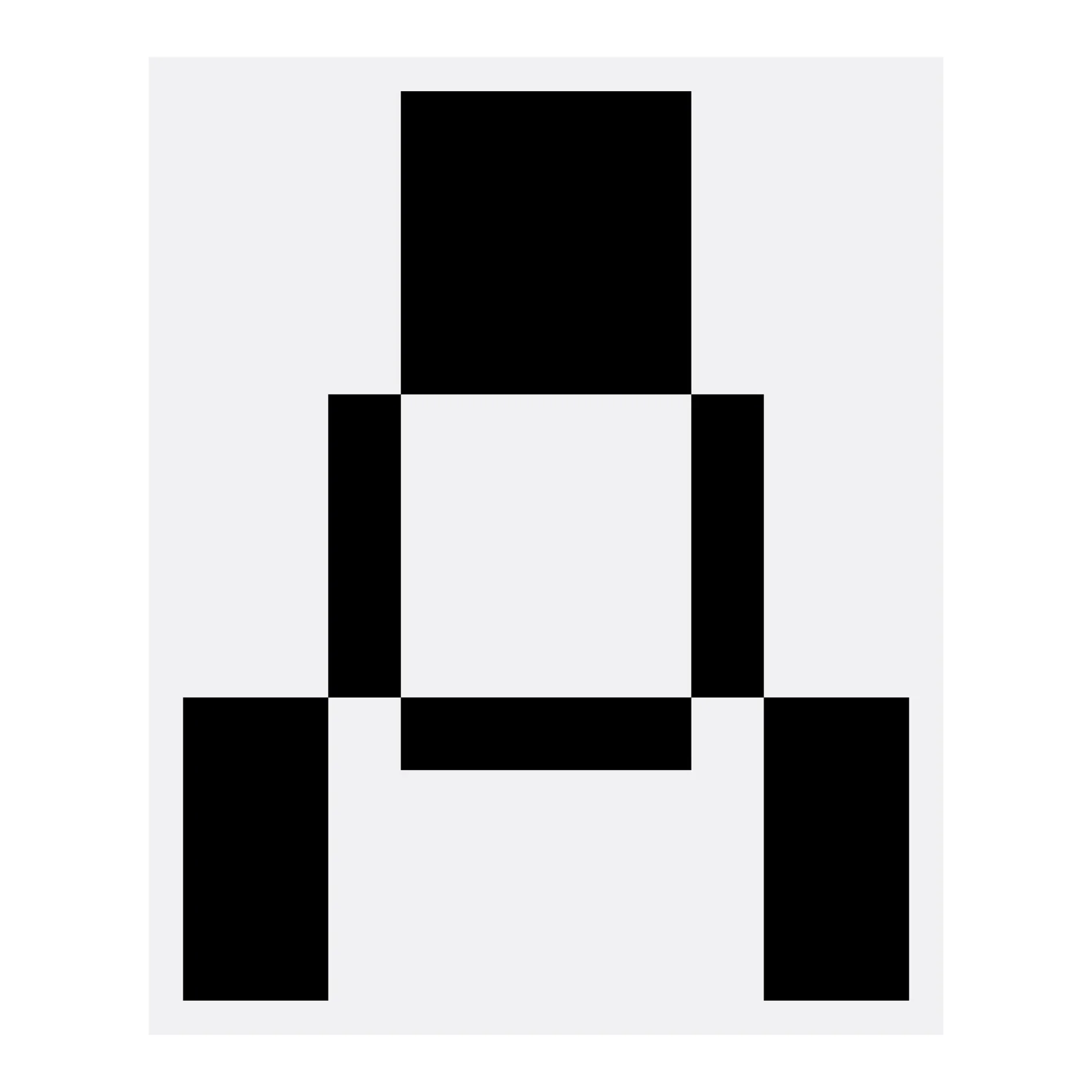 Black And White Minecraft Creeper Clipart