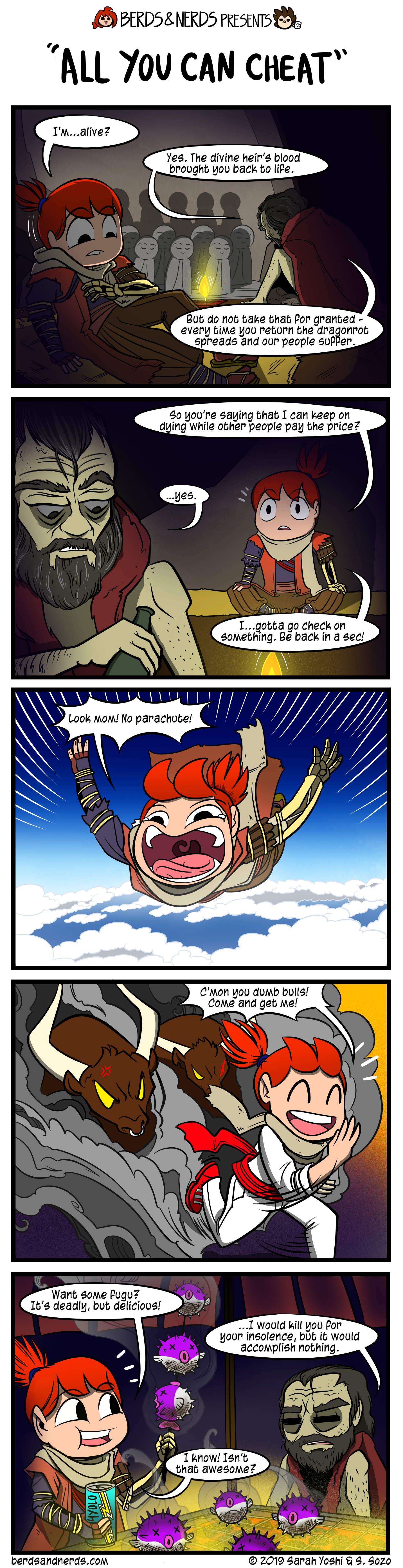 All You Can Cheat — Berds & Nerds Comics - Updates Mondays & Thursdays