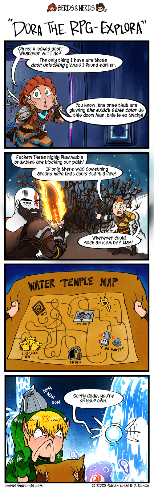 Dora the RPG-Explora — Berds & Nerds Comics - Updates Mondays & Thursdays