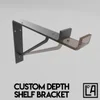 Custom Industrial Steel Shelf Brackets