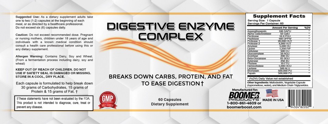 Digestive Enzyme Complex — The Studio - Reykjavik