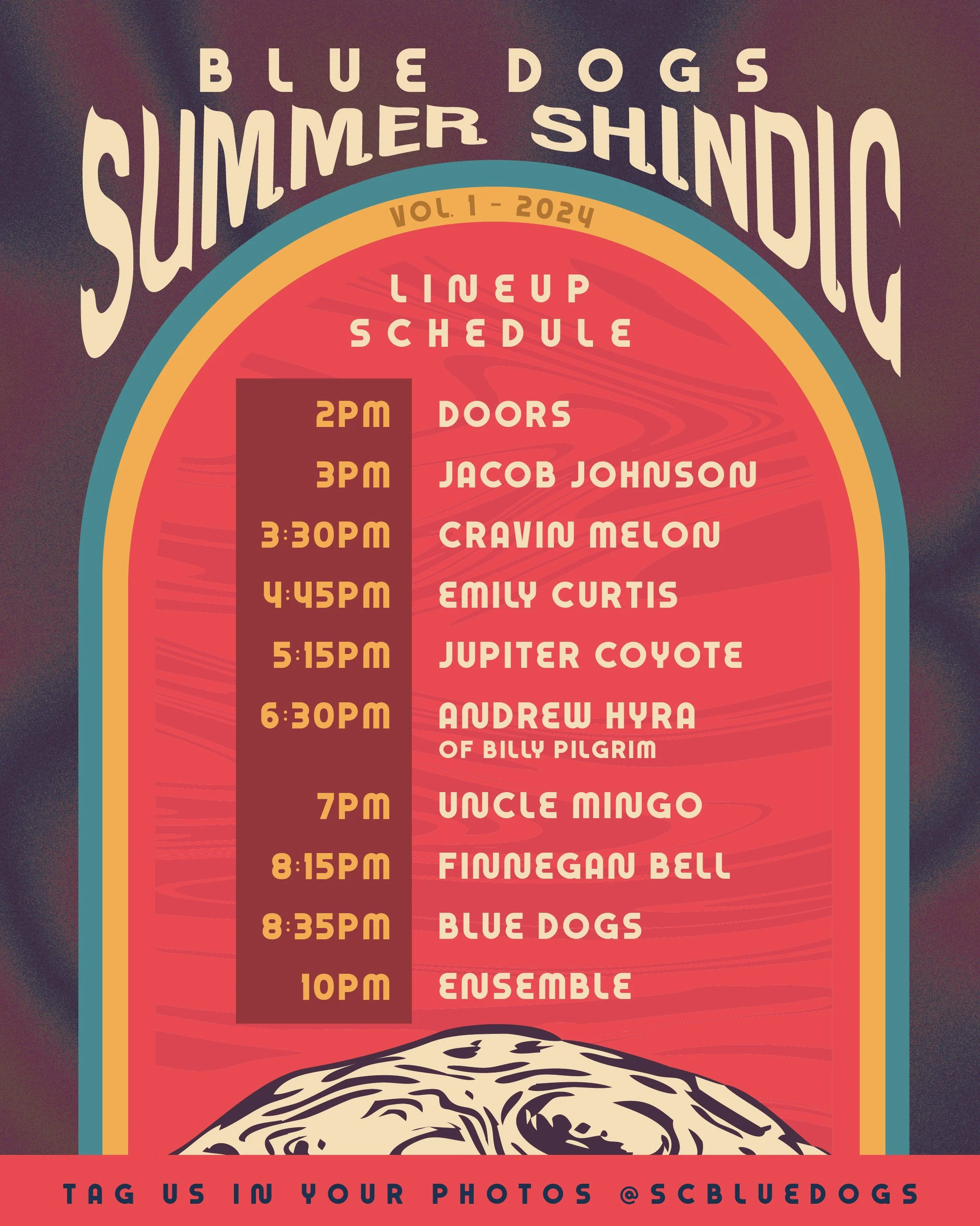 The Blue Dogs Summer Shindig | The Refinery | June 1, 2024 — Ear For ...
