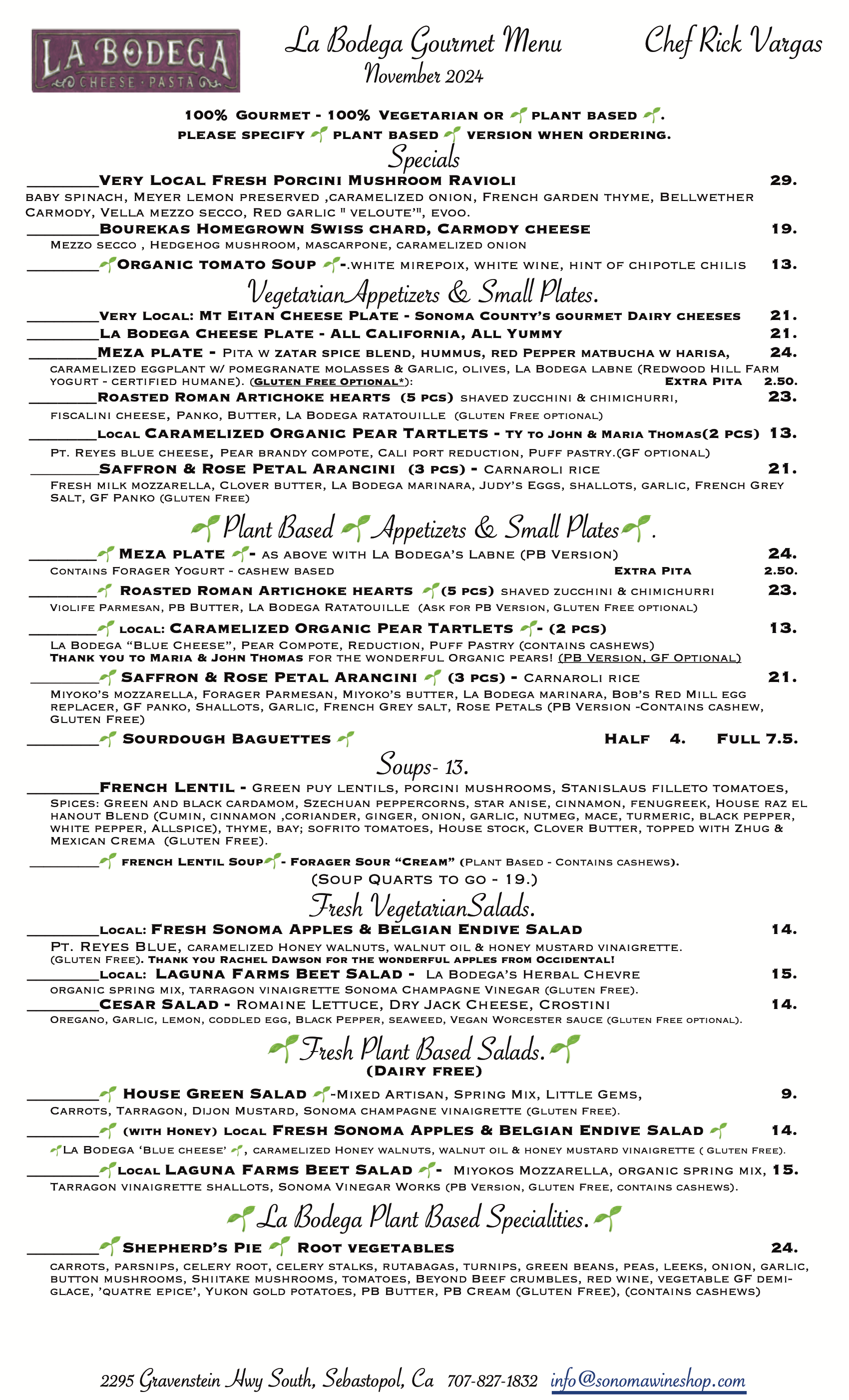 La Bodega — Sonoma Wine Shop & La Bodega