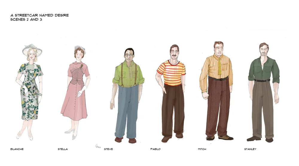 A Streetcar Named Desire Blanche Costume