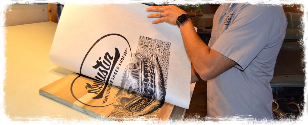 Hand Made Prints — Old School Alex