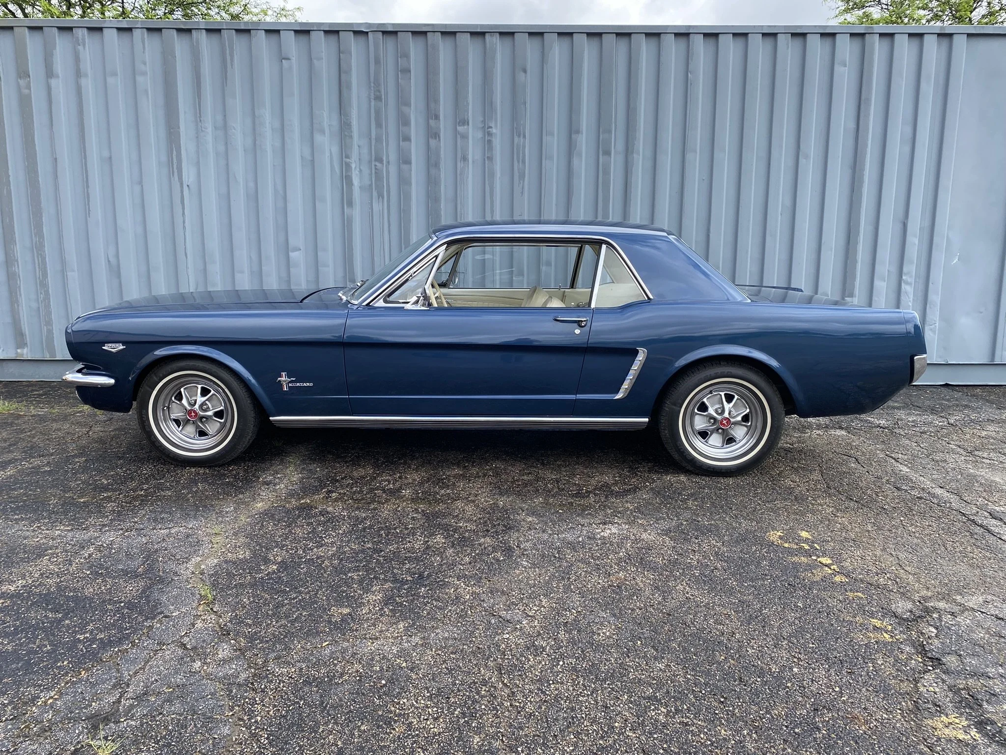 1965 Blue Mustang