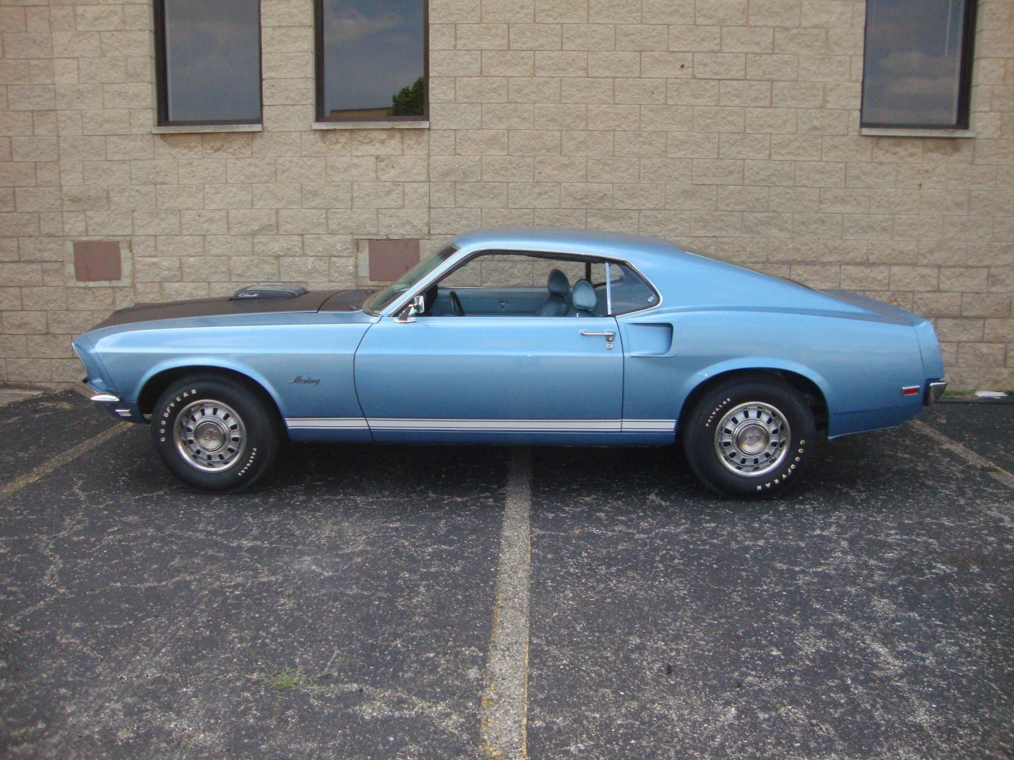 1969 Mustang Blue