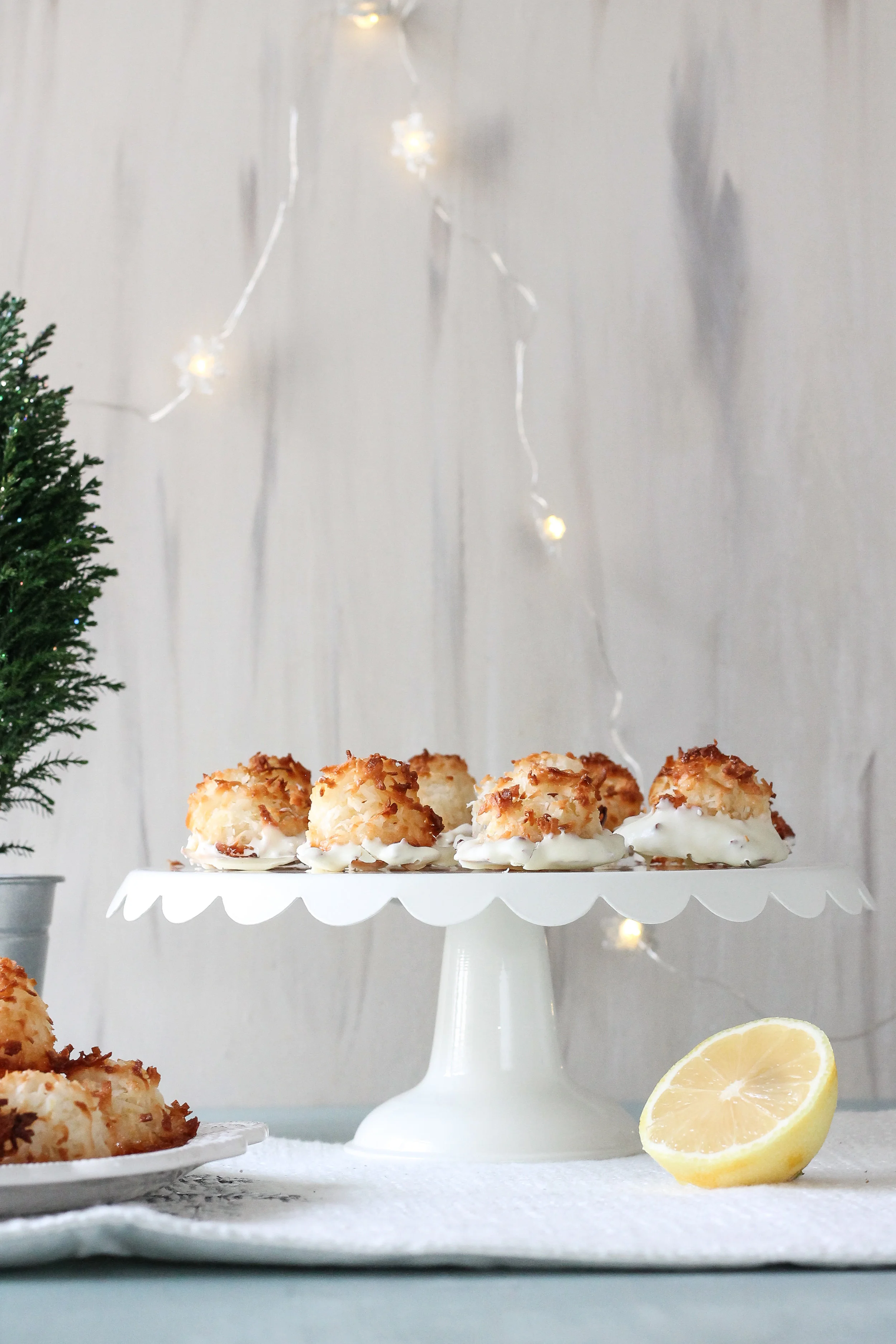 Lemon Coconut Macaroons — Plate Fete