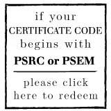 Redeem Certificate — Three Designing Women