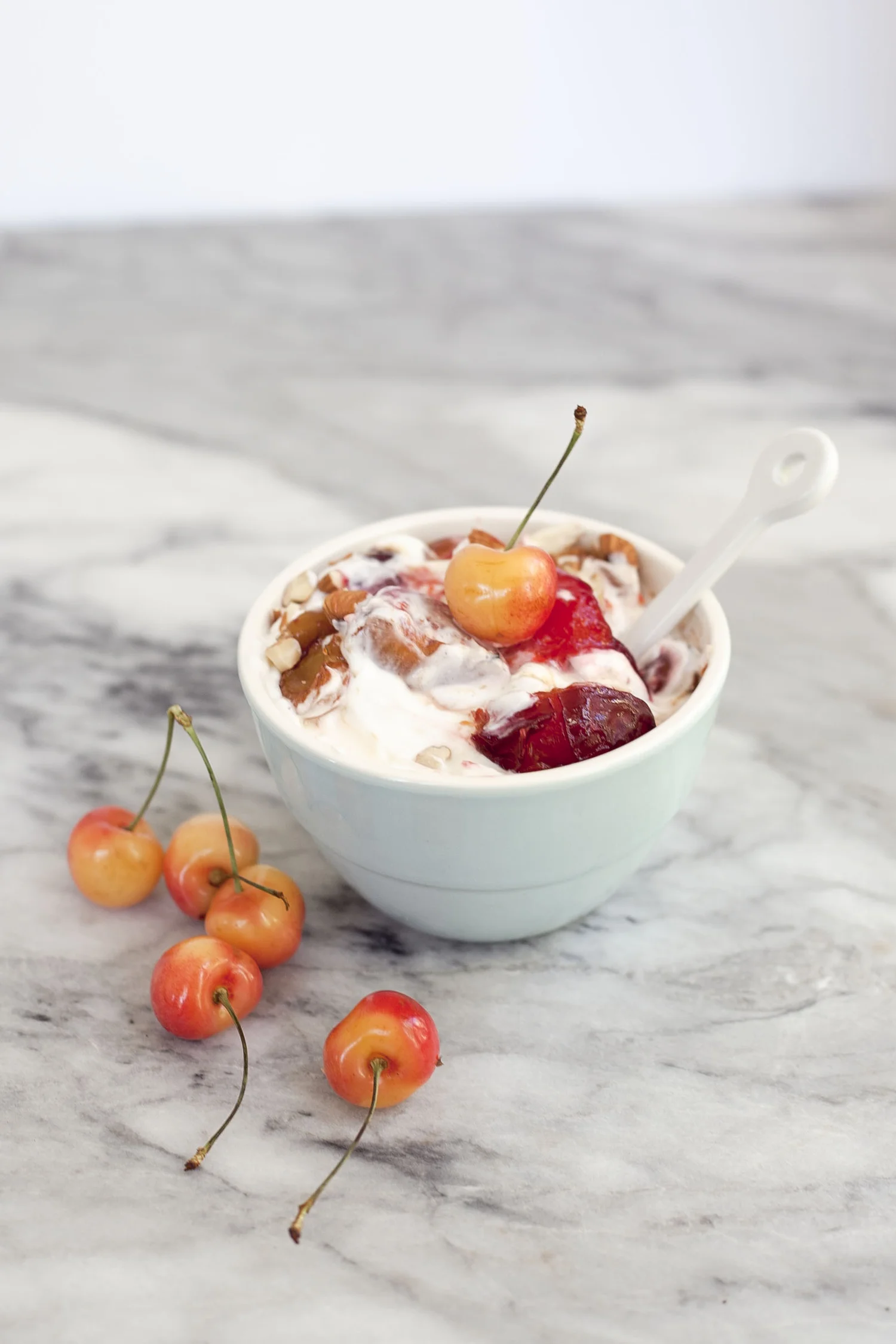 Roasted Cherry Plum Yogurt — OhCarlene