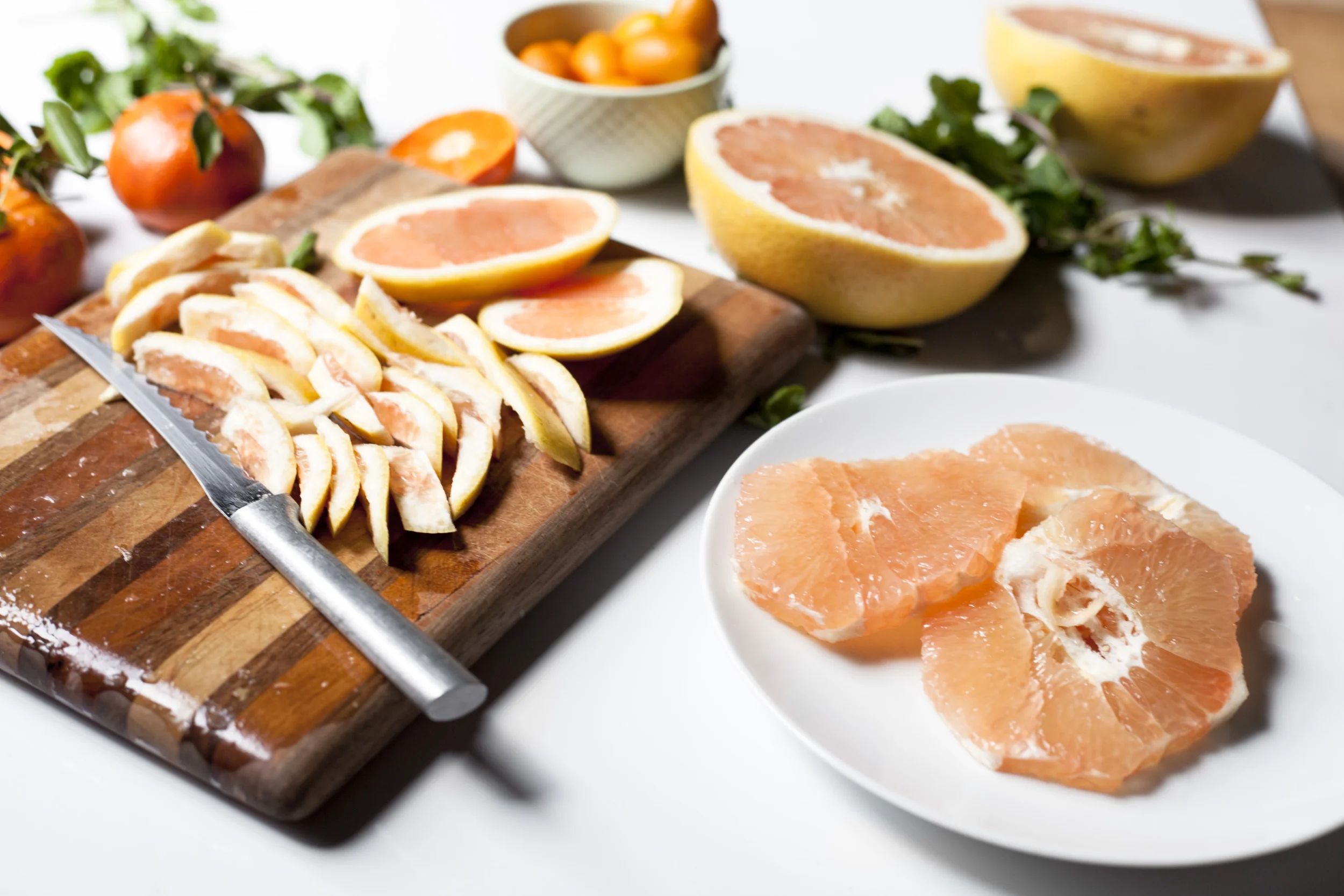 Beauty Booster Breakfast: Antioxidant Rich Grapefruit Salad — OhCarlene