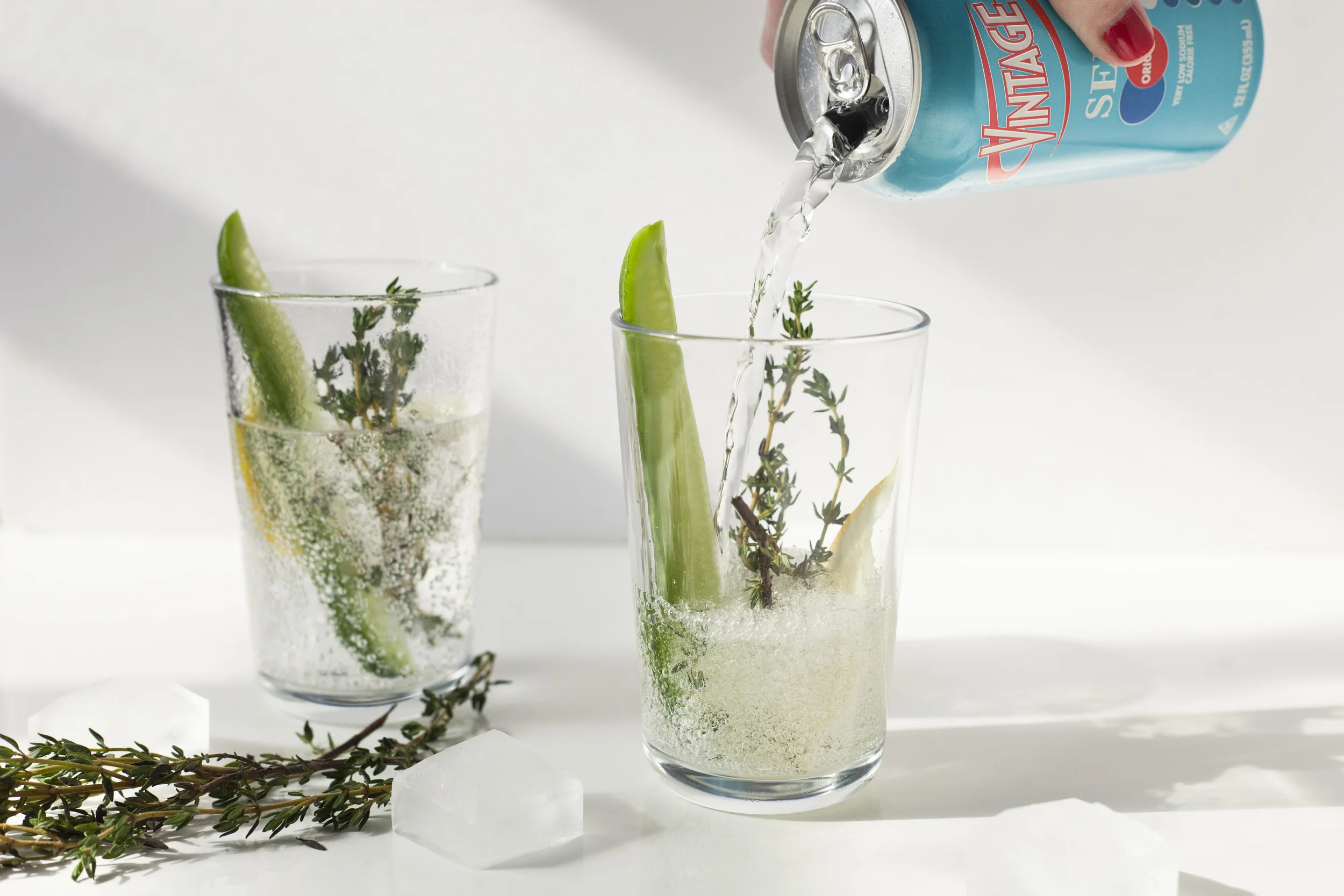 Lightened up Winter Cocktails: Gin Cup — OhCarlene