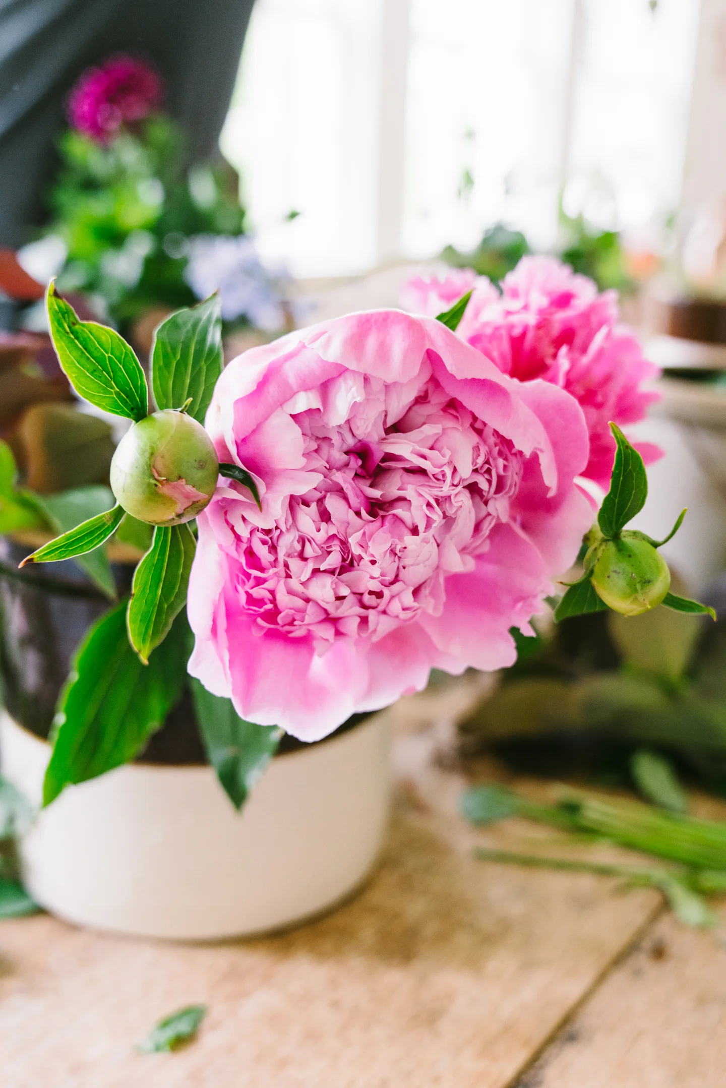 Food and Flowers: May Peonies, Poppies and Strawberry Schaum Torte ...