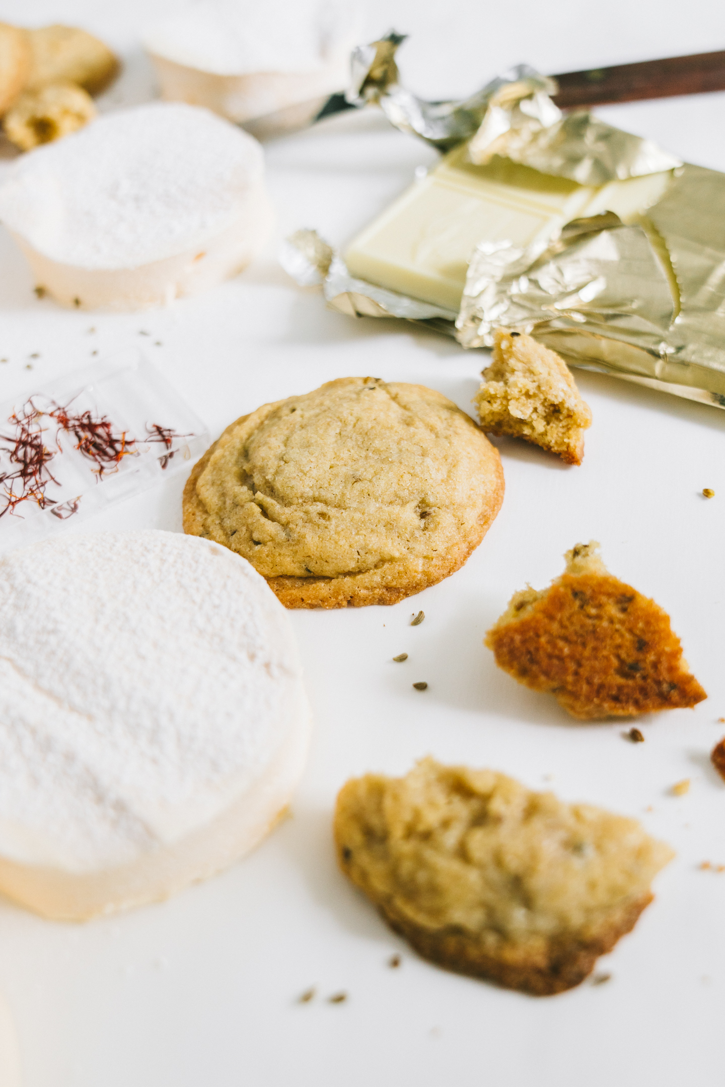 Anise Saffron Whole Wheat S'more Cookies — OhCarlene