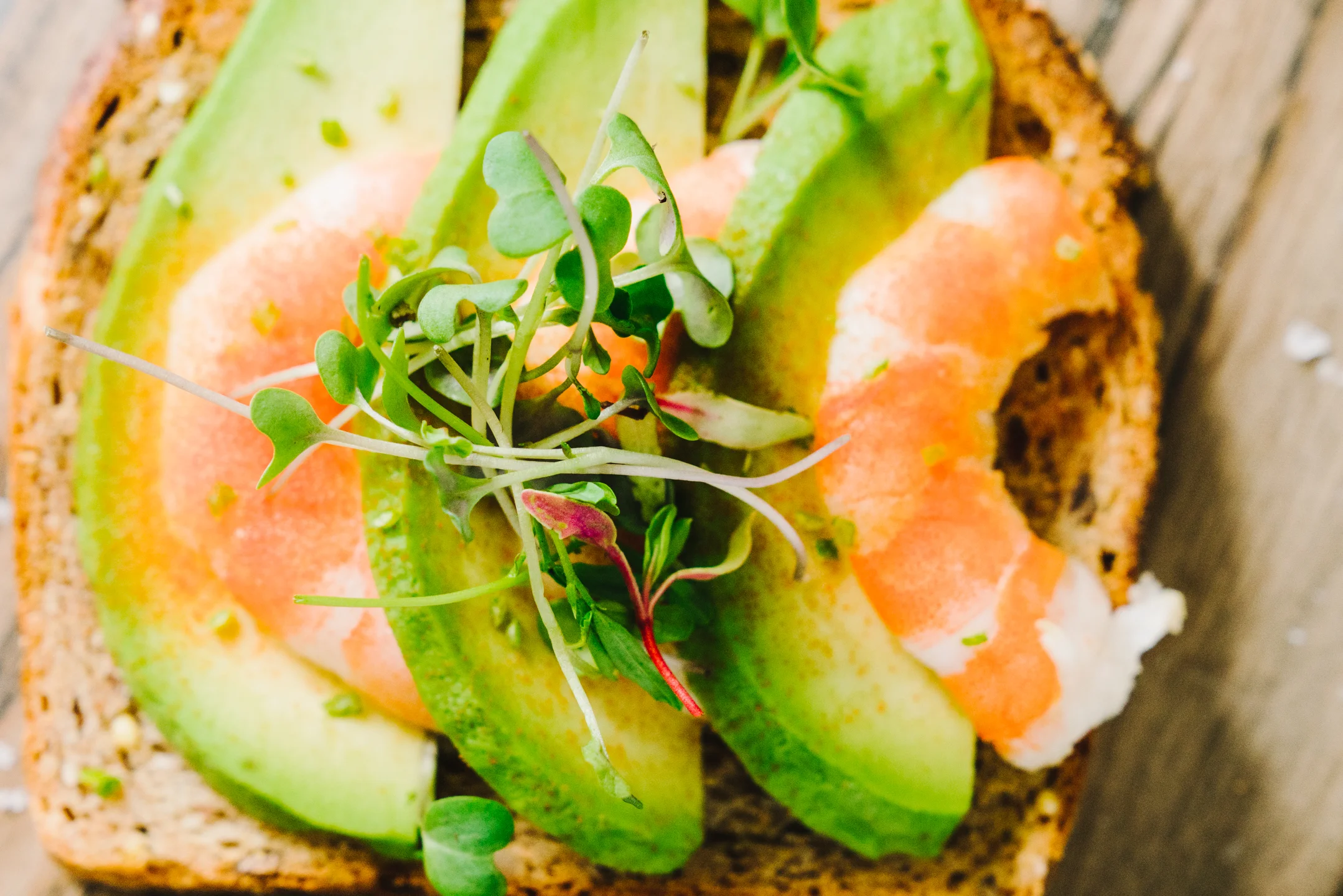 Avocado Shrimp Toast: Scandinavian Smørrebrød — OhCarlene