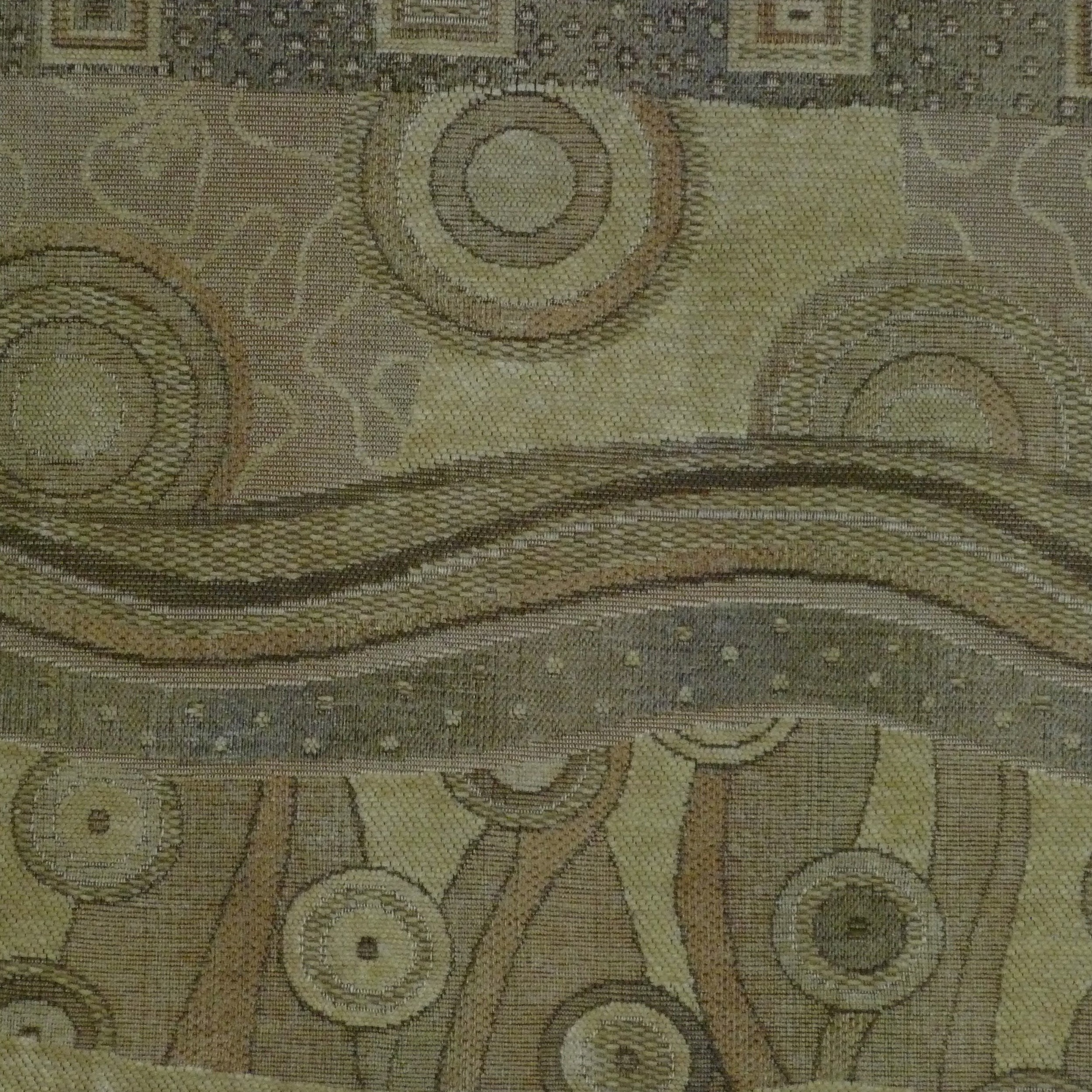 425 Pinwheel Tan Chenille Upholstery Fabric — GreatFabrics.com