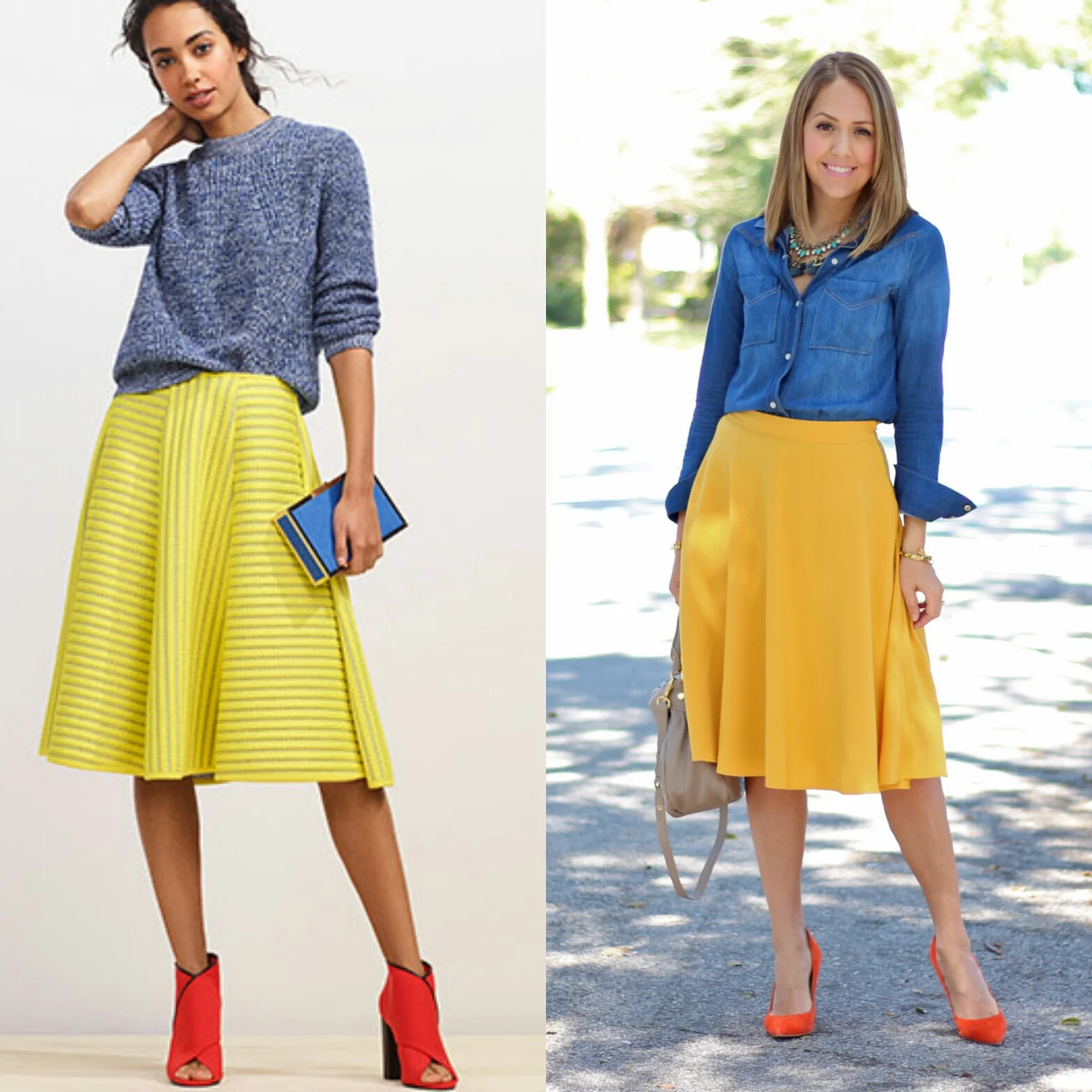 Today's Everyday Fashion: Primary Colors — J's Everyday Fashion