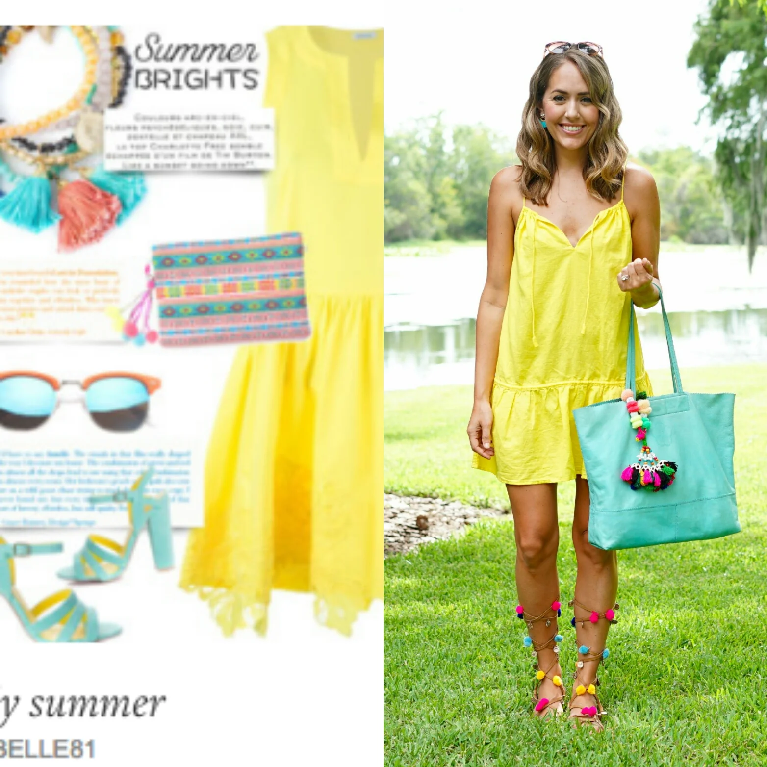 Today's Everyday Fashion: Lemon Yellow Coverup — J's Everyday Fashion