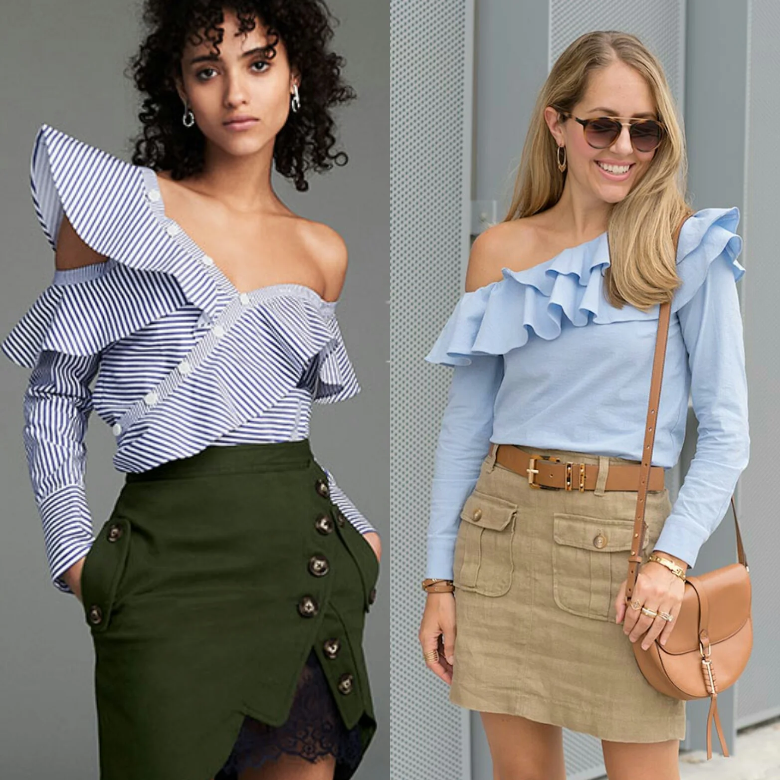 Today's Everyday Fashion: Military Ruffles — J's Everyday Fashion