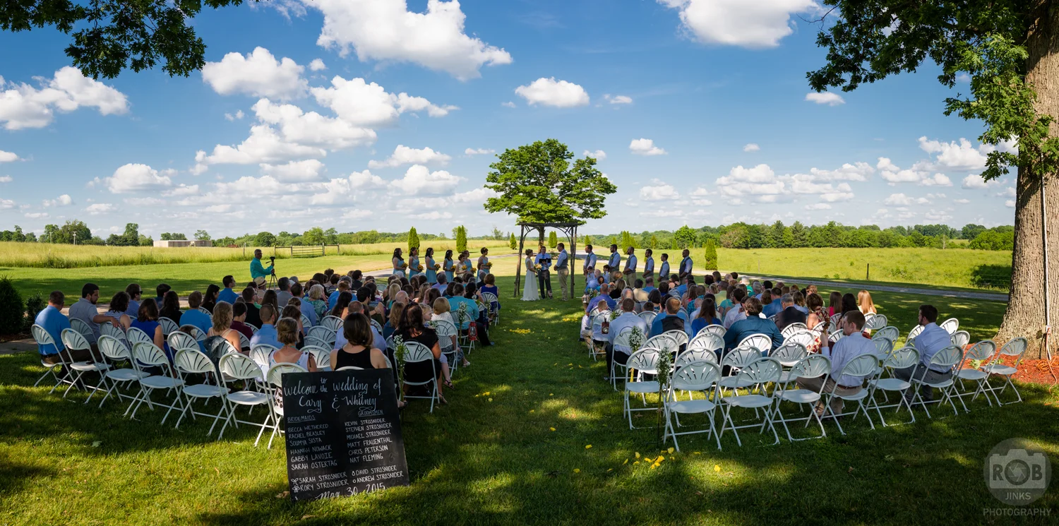 Cary and Whitney's Outdoor Wedding! | Rob Jinks Photography