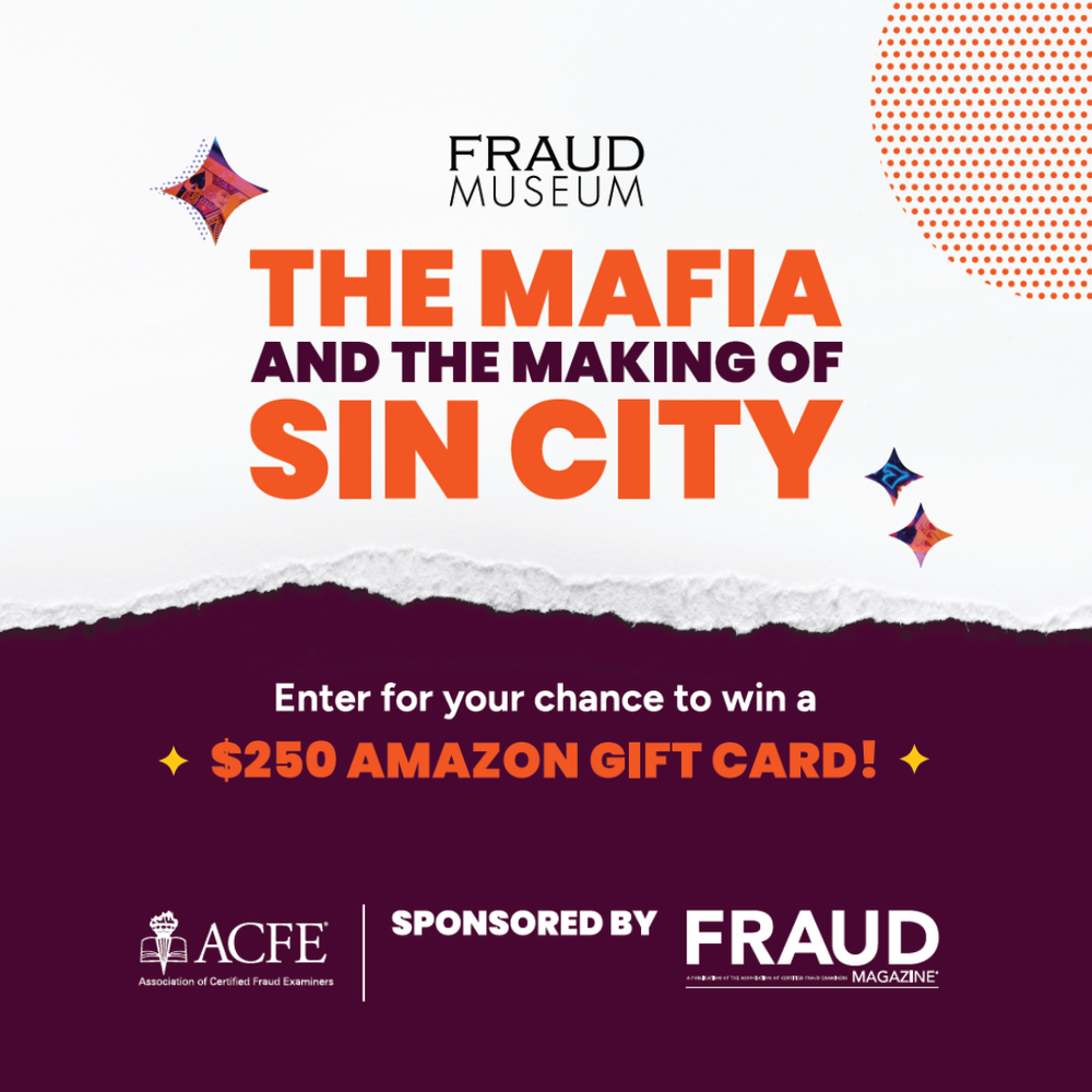 Fraud Museum Game: The Mafia and the Making of Sin City — Fraud ...