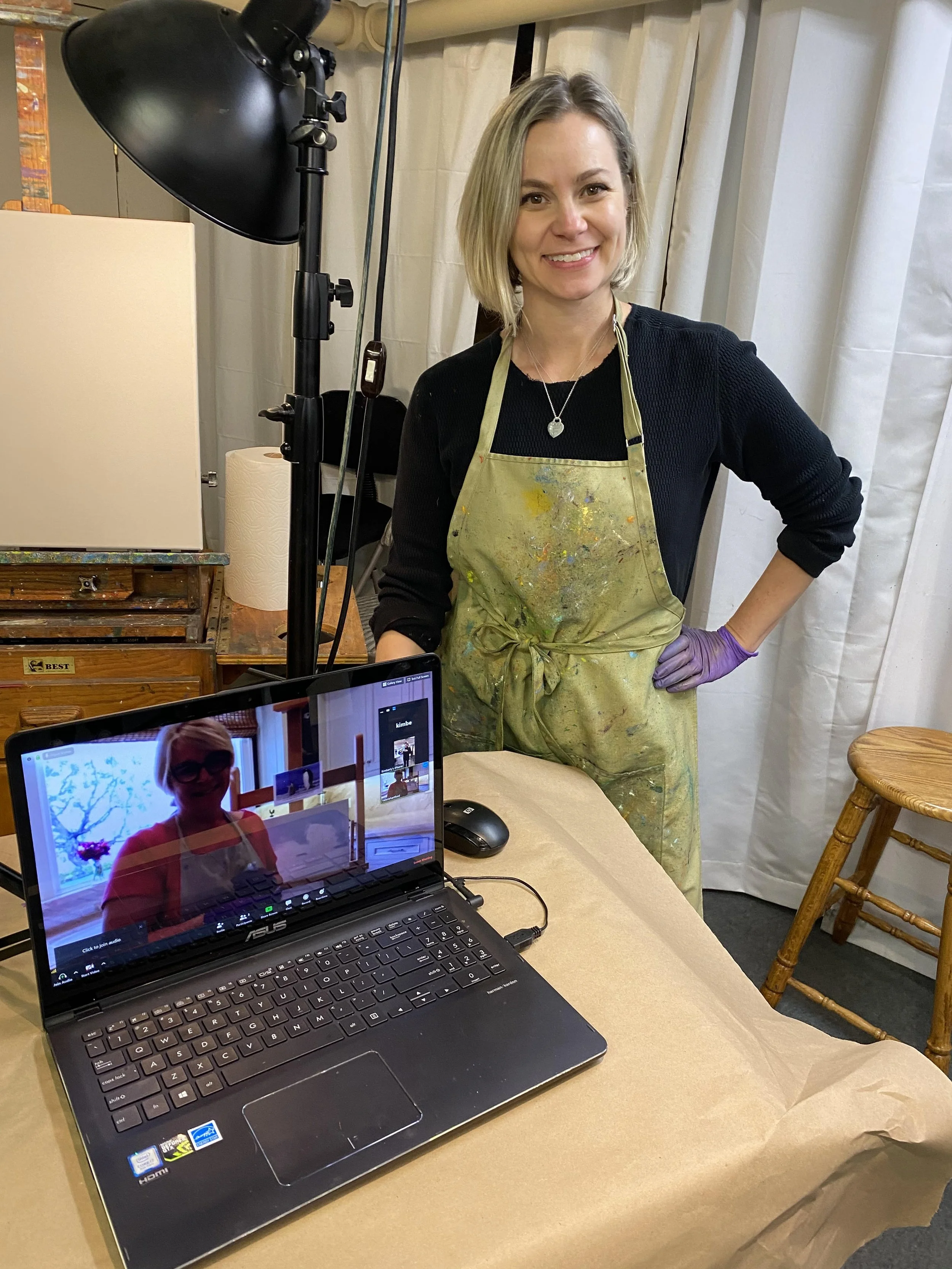 1:1 In-Person & Online Oil & Acrylic Finger Painting Mentoring Session ...